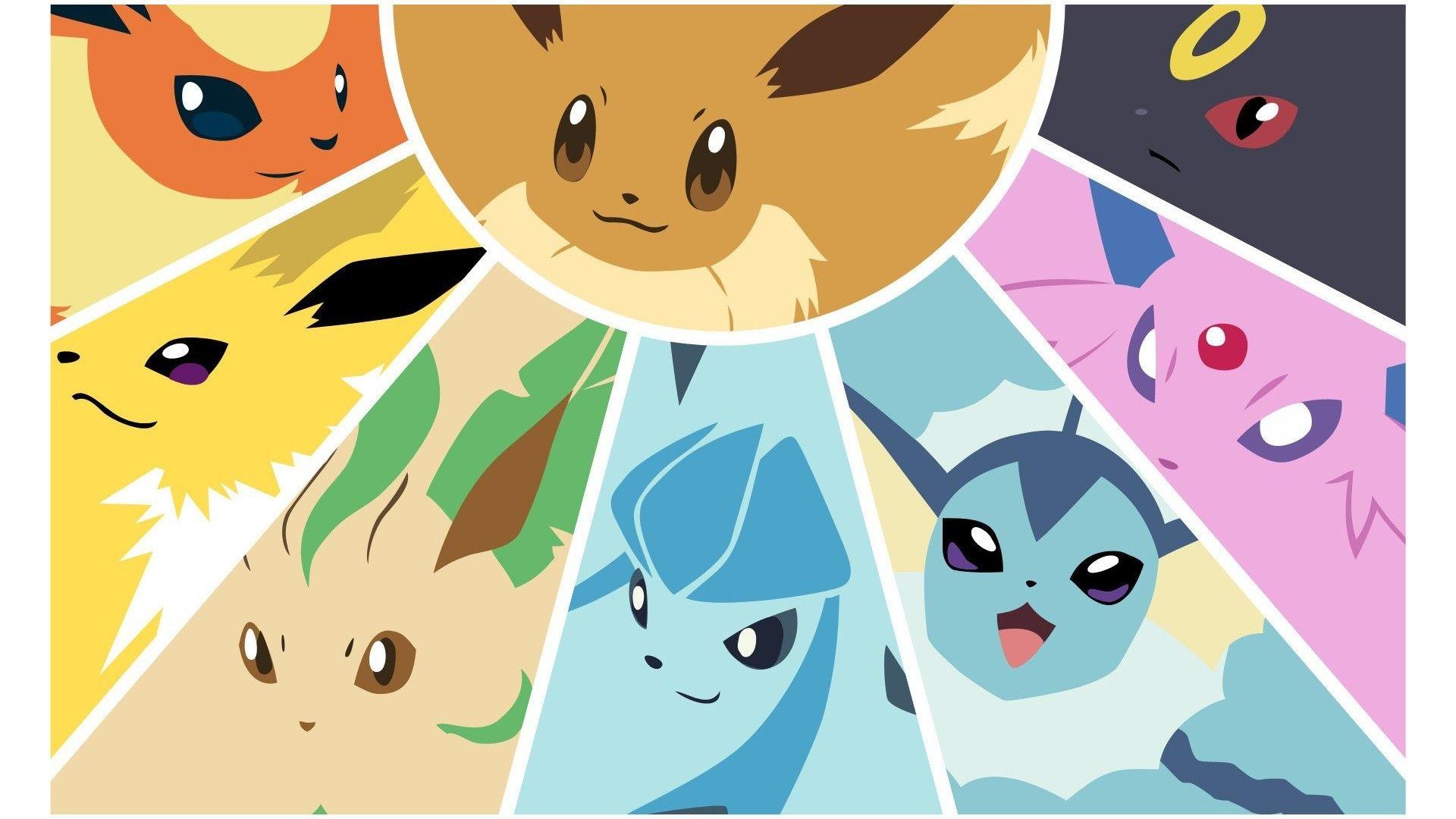 Cute Eevee Evolutions Wallpapers - Top Free Cute Eevee Evolutions ...