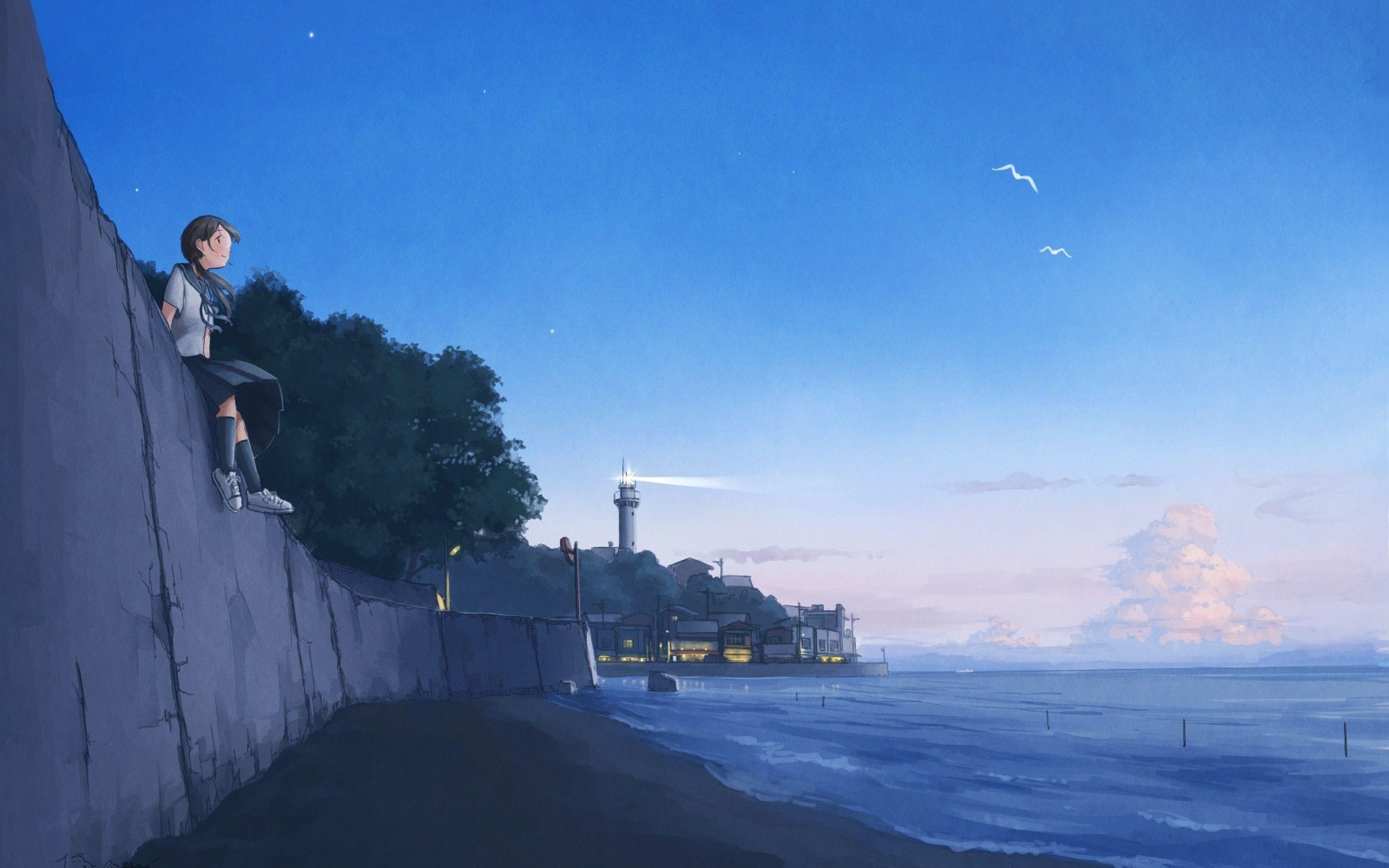 Anime Evening Wallpapers - Top Free Anime Evening Backgrounds ...