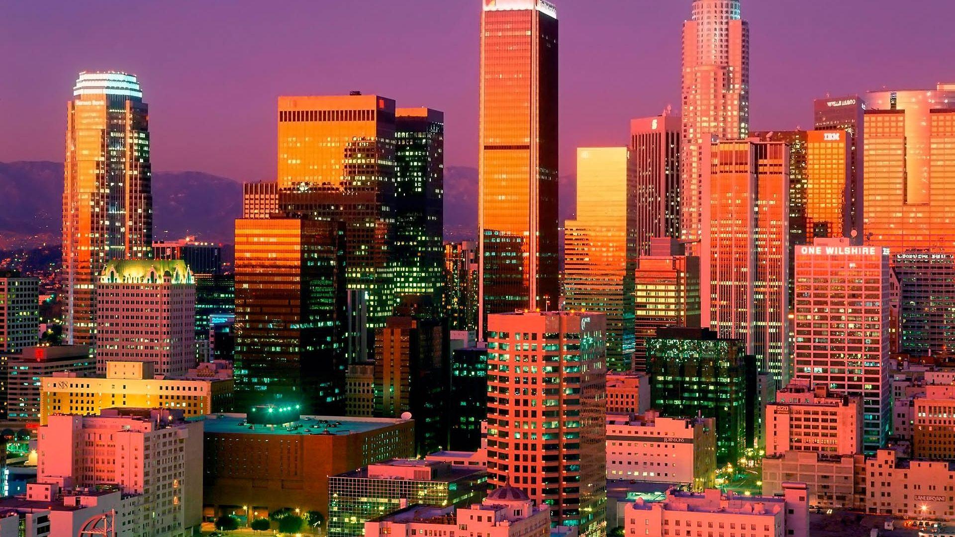 L.A. Skyline Wallpapers - Top Free L.A. Skyline Backgrounds ...