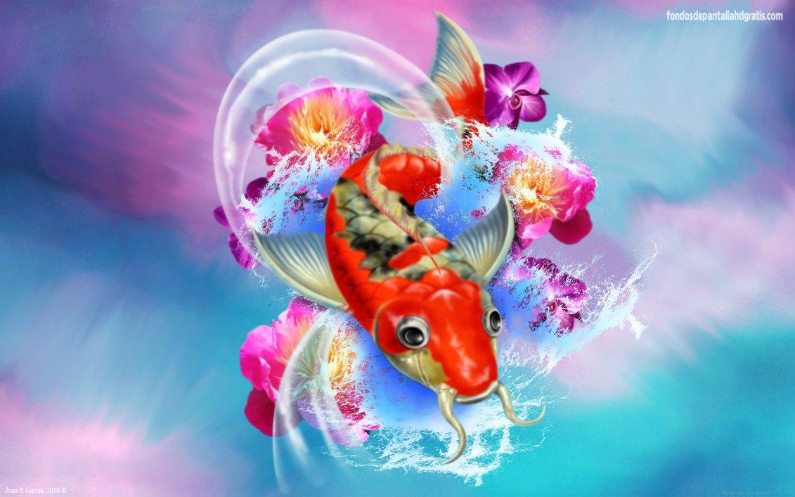 Koi Fish Wallpapers - Top Free Koi Fish Backgrounds - WallpaperAccess