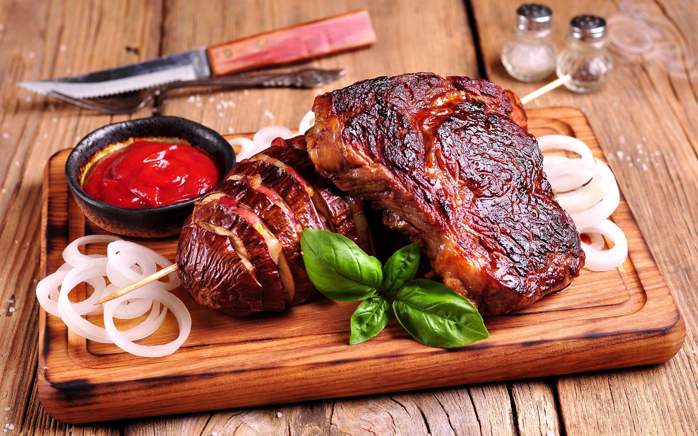 Food Meat Wallpapers - Top Free Food Meat Backgrounds - WallpaperAccess