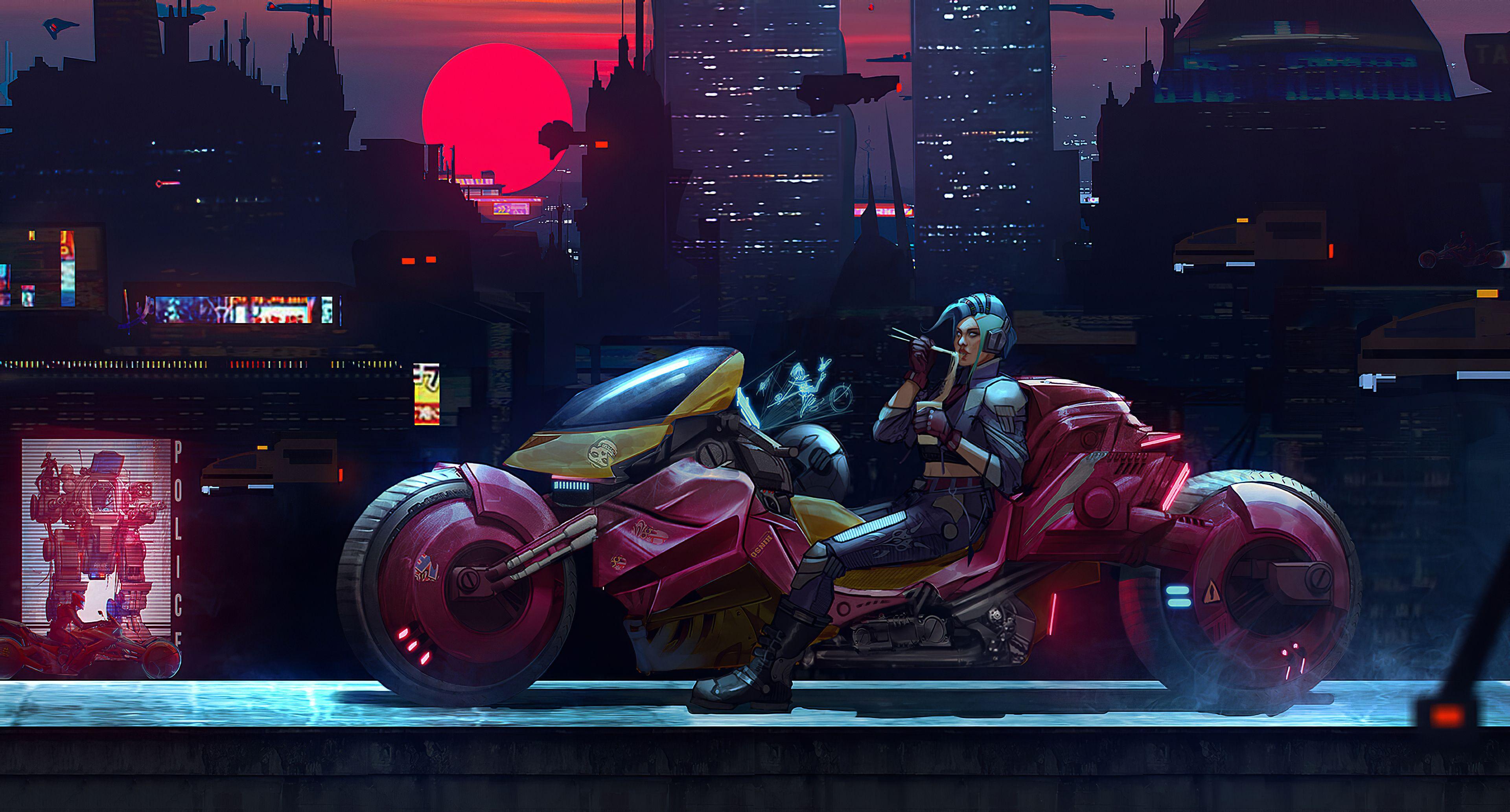 Red Cyberpunk Wallpapers - Top Free Red Cyberpunk Backgrounds ...