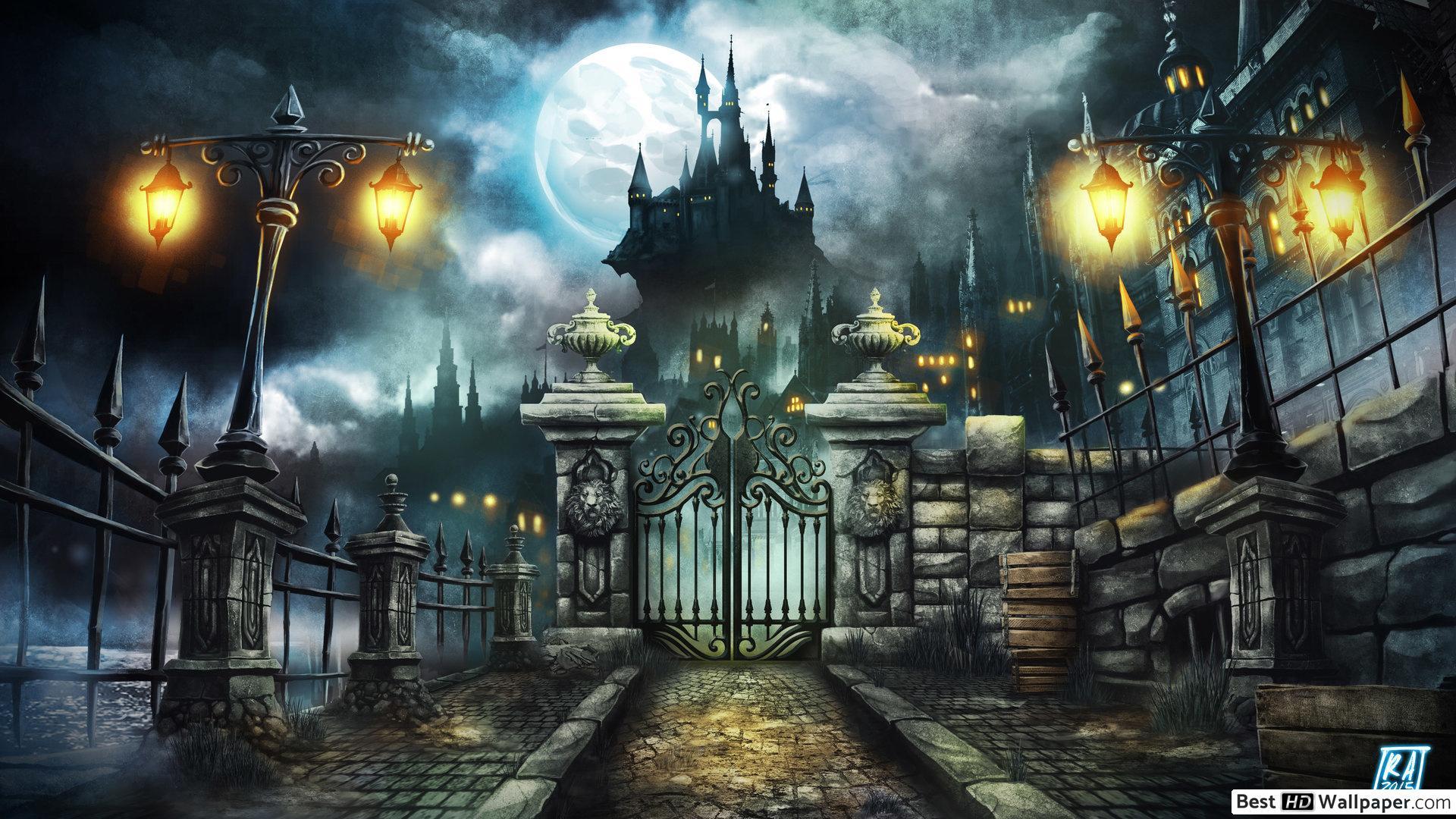 Spooky Castle Wallpapers - Top Free Spooky Castle Backgrounds ...