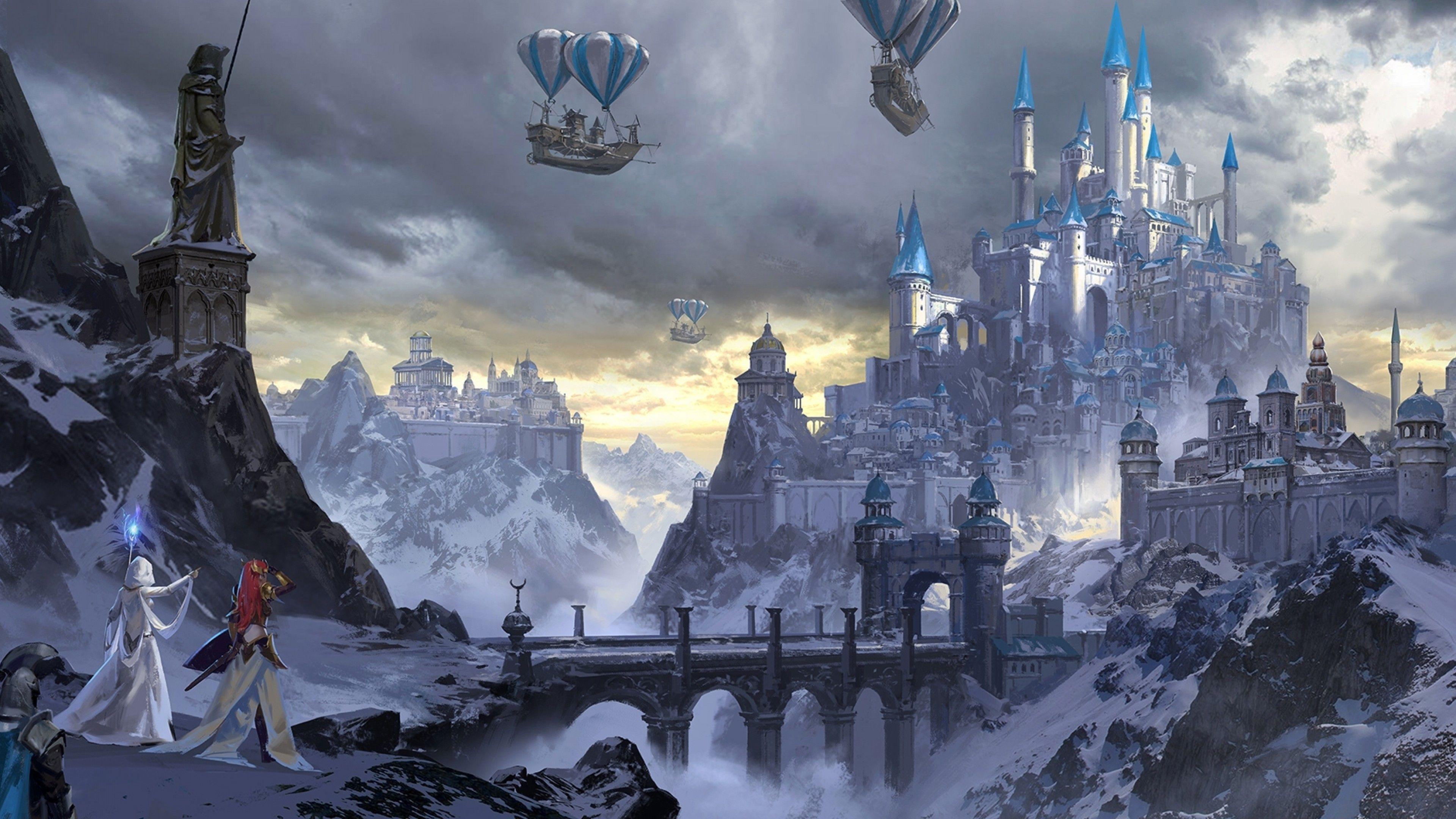 Floating Castle Wallpapers - Top Free Floating Castle Backgrounds ...