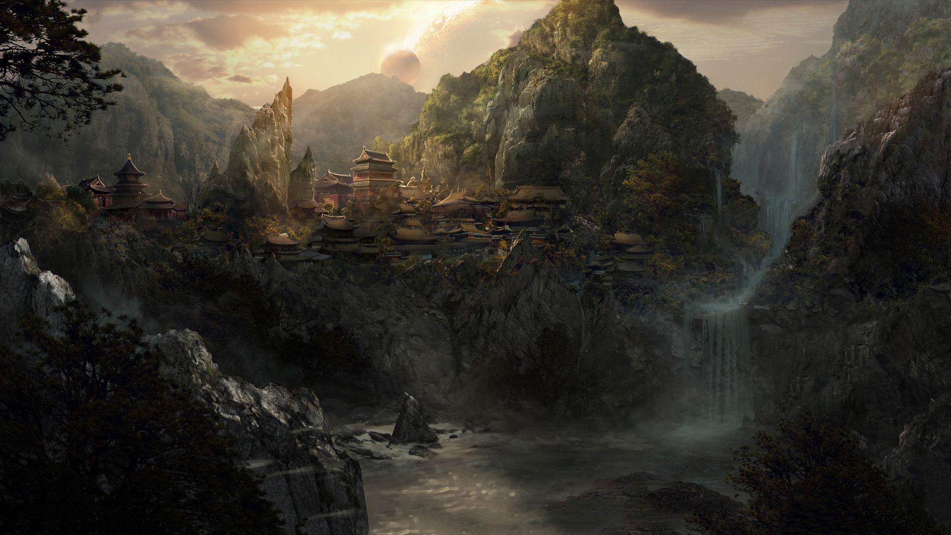 Oriental Landscape Wallpapers - Top Free Oriental Landscape Backgrounds ...
