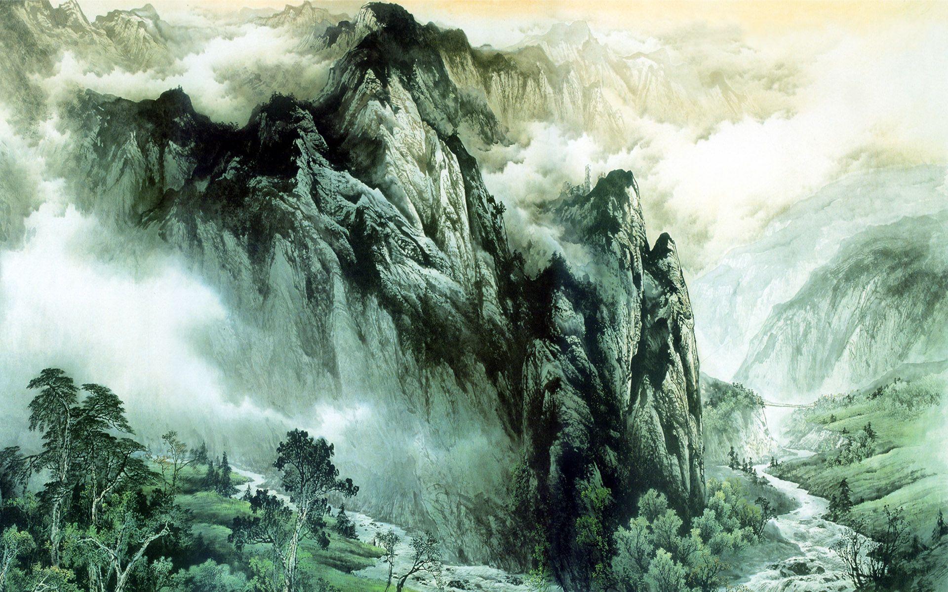 Oriental Landscape Wallpapers - Top Free Oriental Landscape Backgrounds ...