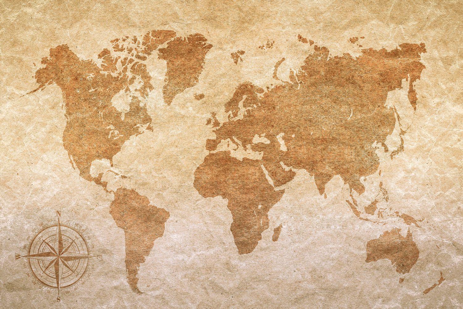 Ancient World Map Wallpapers - Top Free Ancient World Map Backgrounds ...