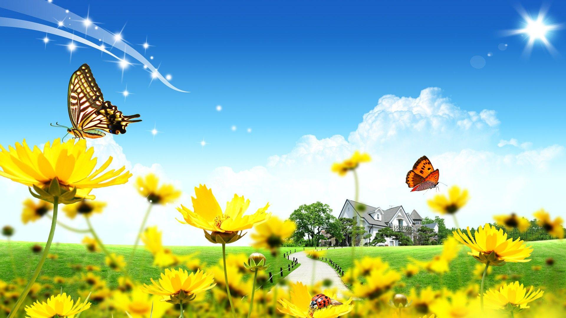 Sunny Spring Wallpapers - Top Free Sunny Spring Backgrounds ...