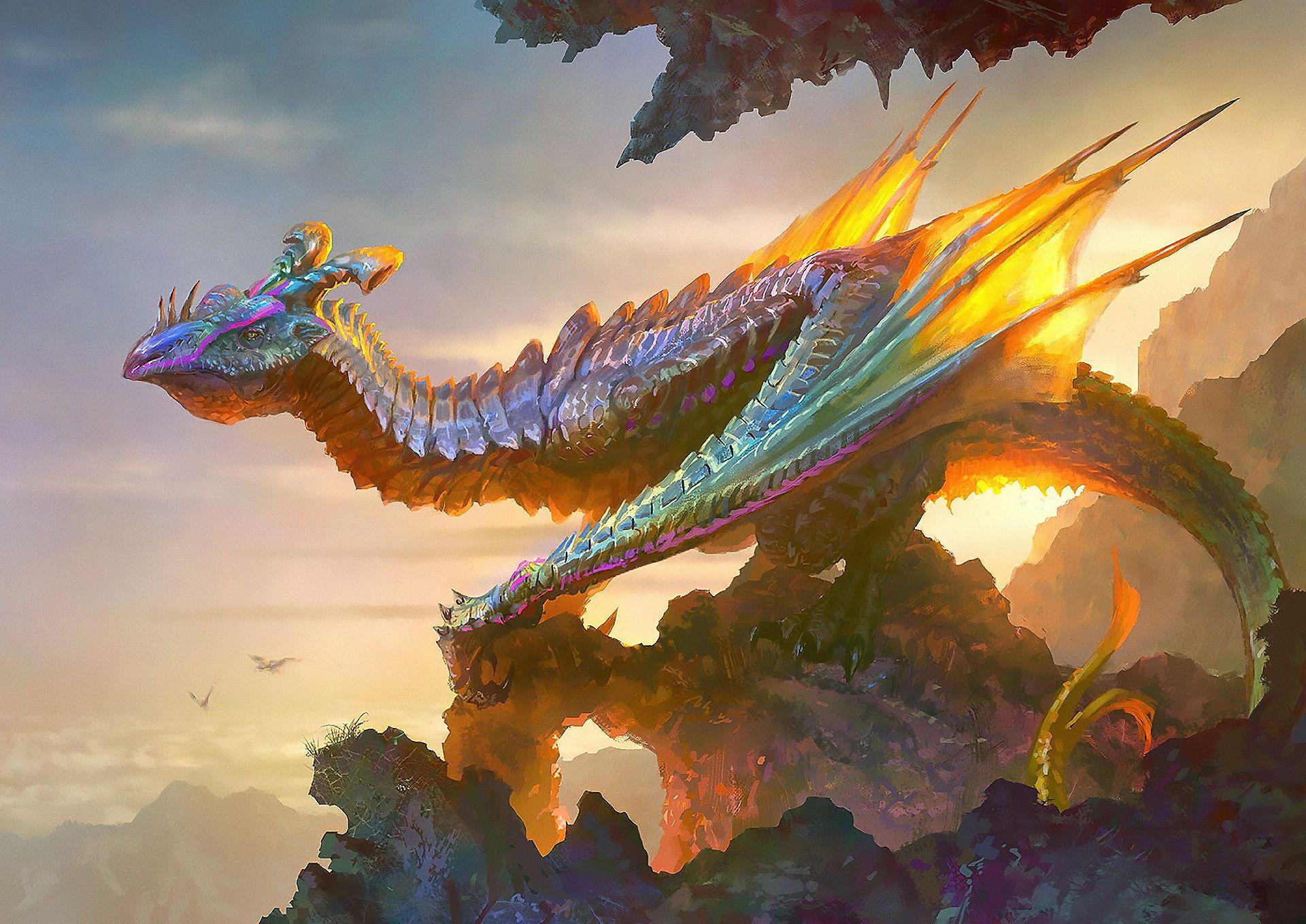 Dragon Art Wallpapers - Top Free Dragon Art Backgrounds - WallpaperAccess
