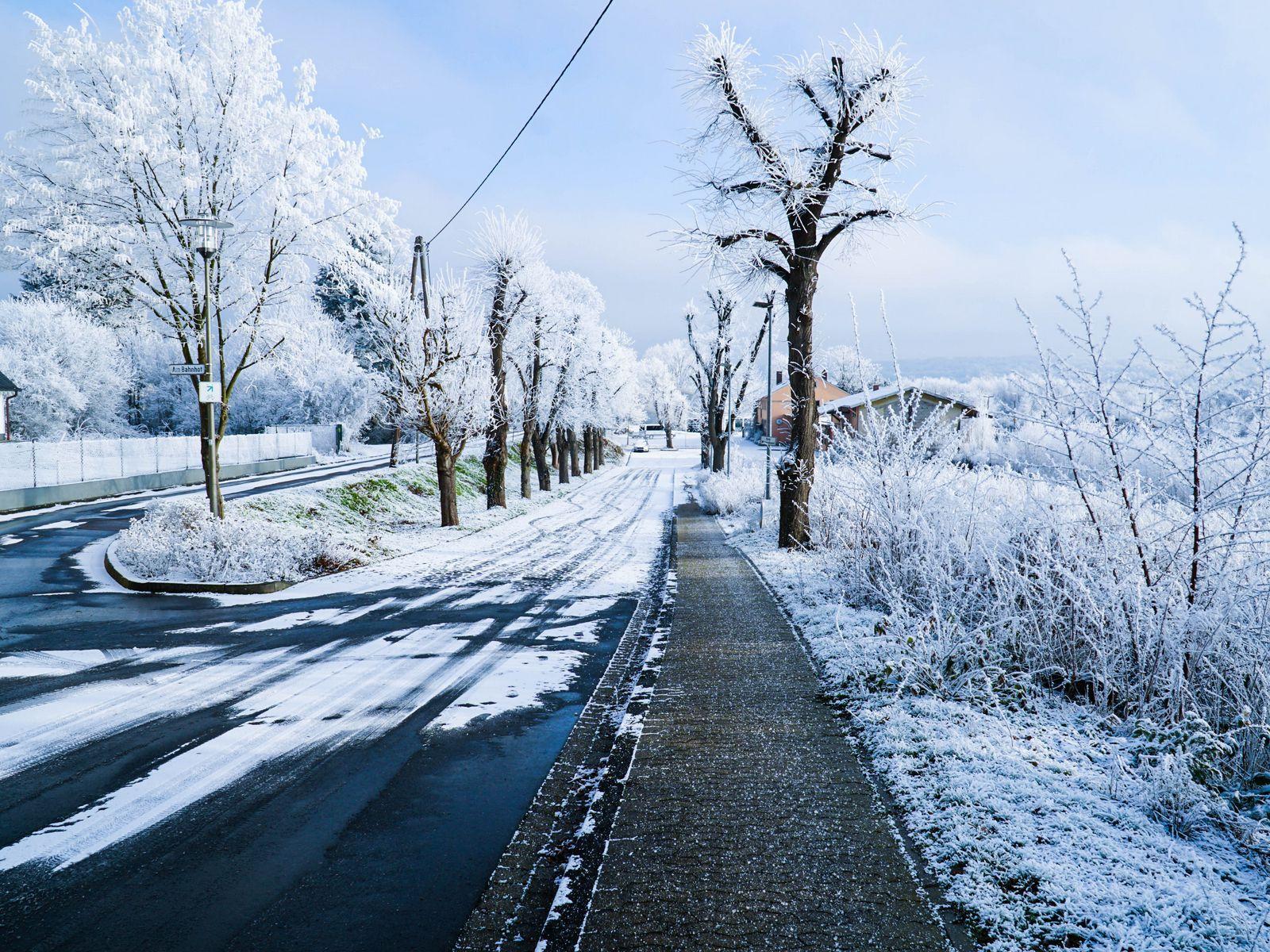 Street Snow Wallpapers - Top Free Street Snow Backgrounds - WallpaperAccess