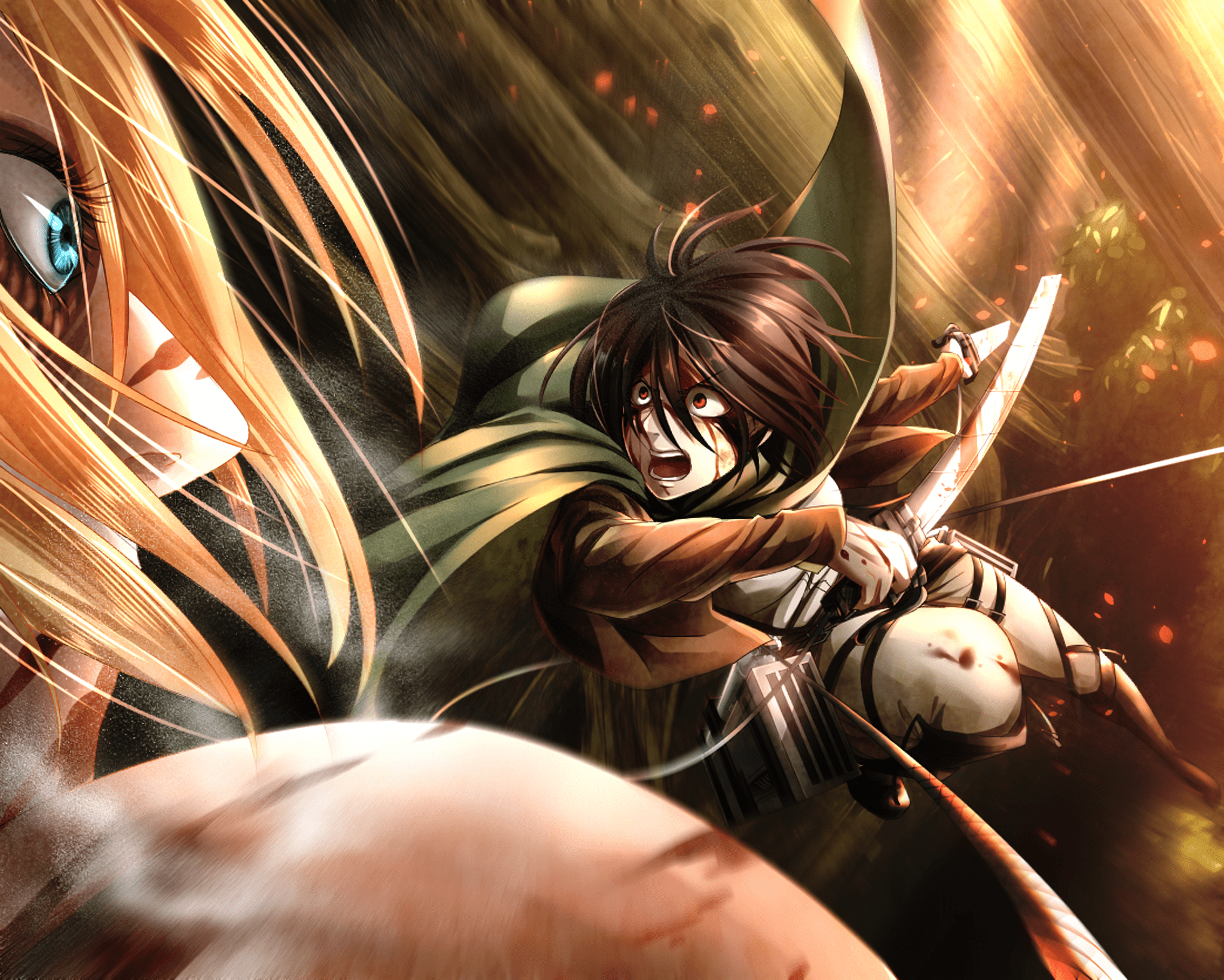 Attack On Titan Annie Wallpapers - Top Free Attack On Titan Annie ...