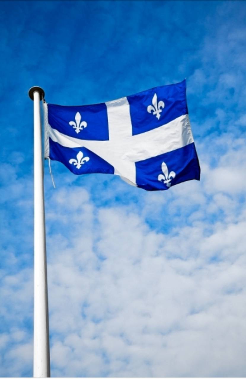 Quebec Flag Wallpapers - Top Free Quebec Flag Backgrounds - WallpaperAccess