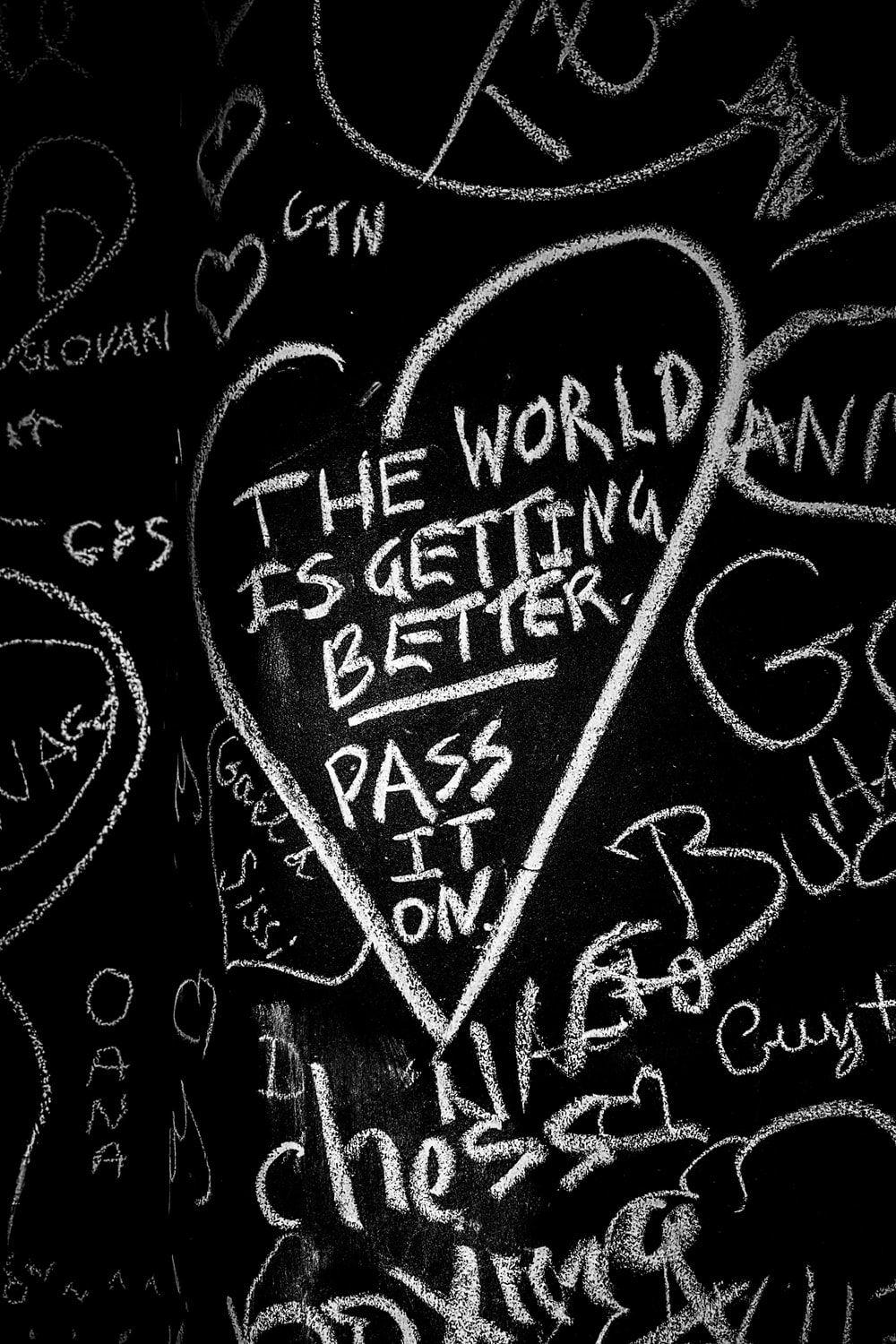 Black Chalkboard Wallpapers - Top Free Black Chalkboard Backgrounds ...