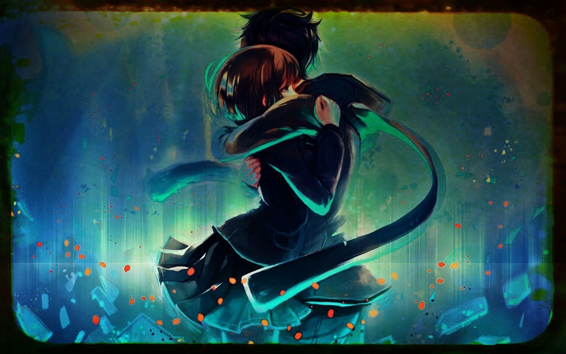 Anime Hug Wallpapers - Top Free Anime Hug Backgrounds - WallpaperAccess