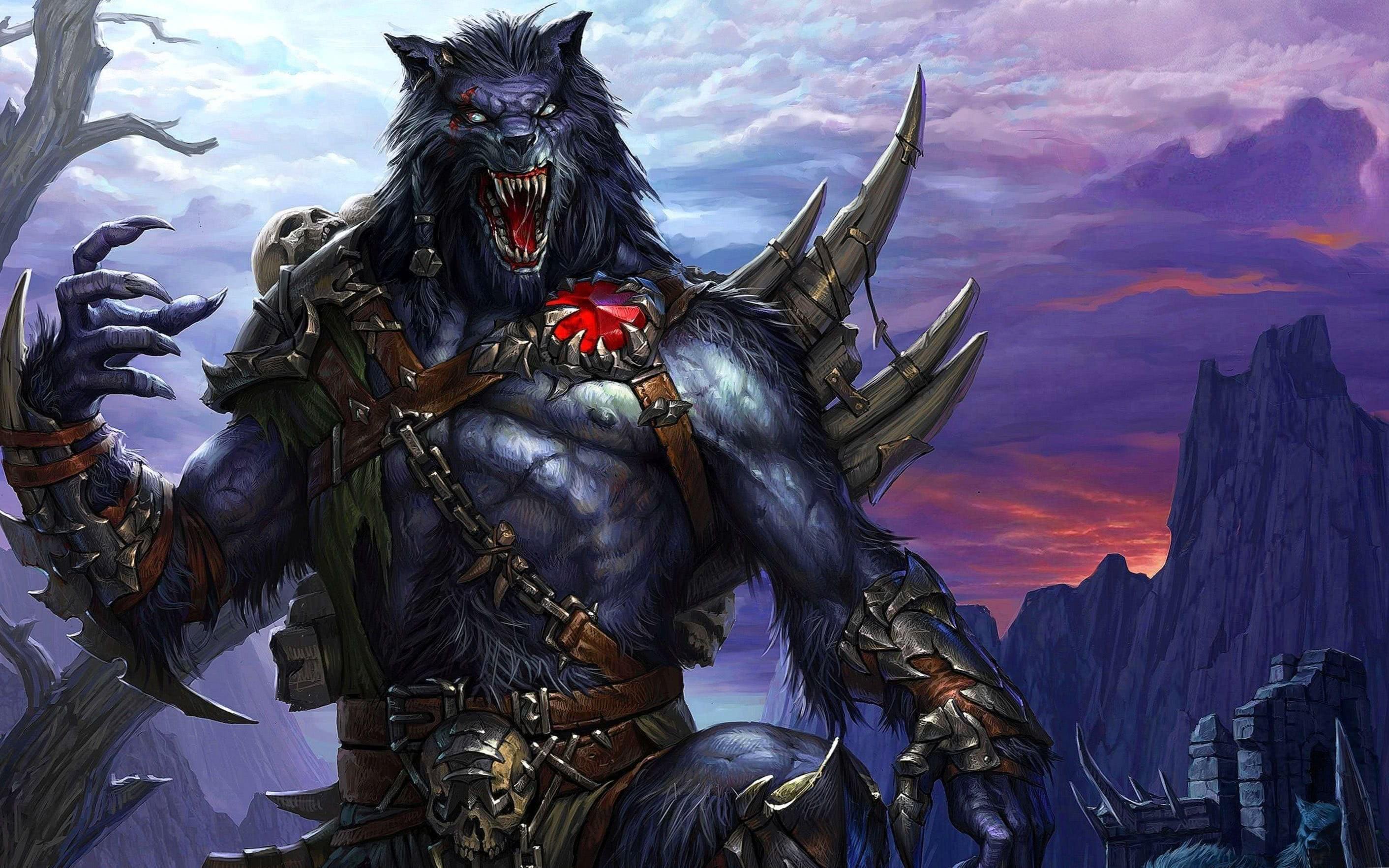 Wolf Horror Wallpapers - Top Free Wolf Horror Backgrounds - WallpaperAccess