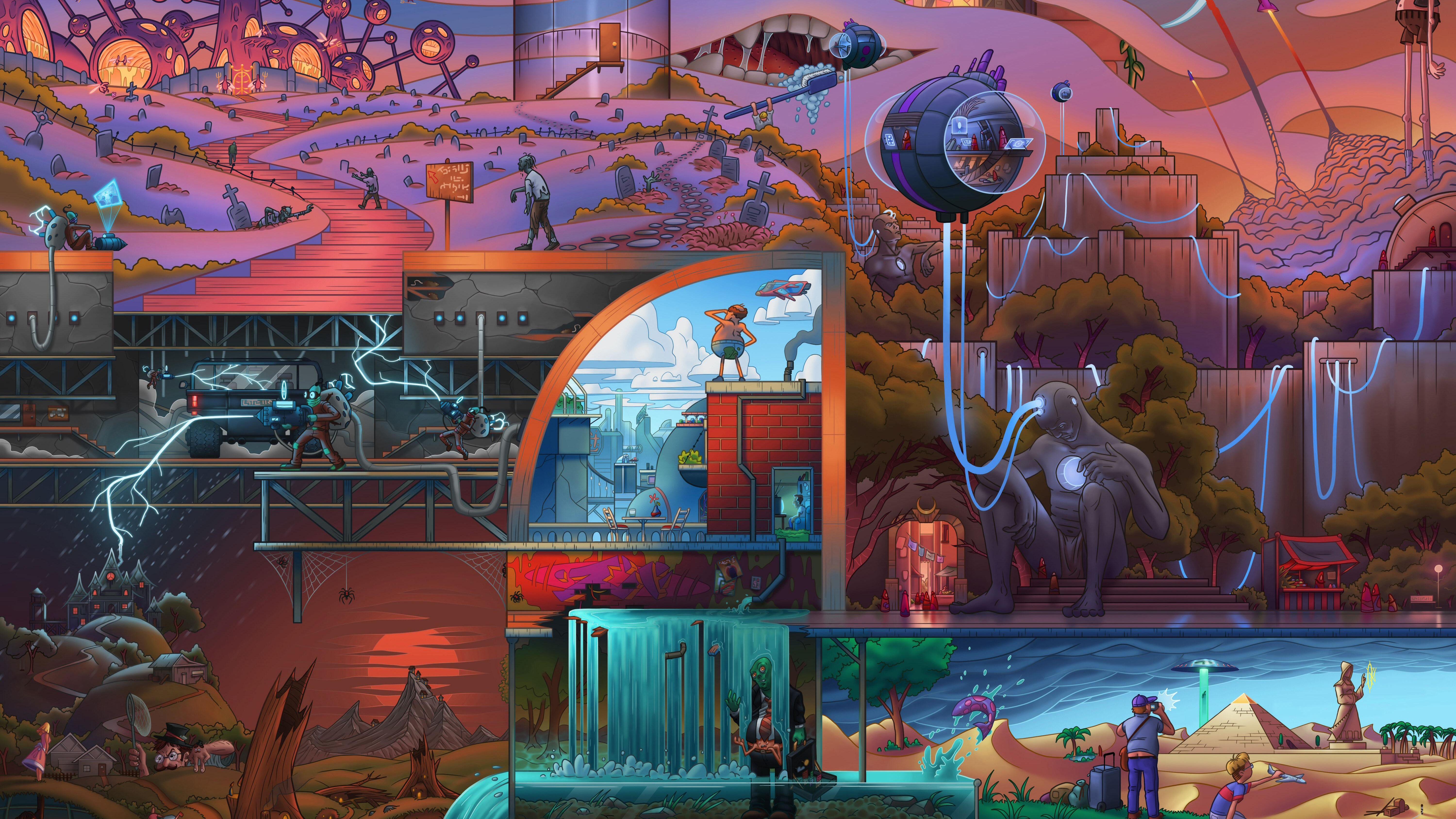 Dreamscape Wallpapers - Top Free Dreamscape Backgrounds - WallpaperAccess