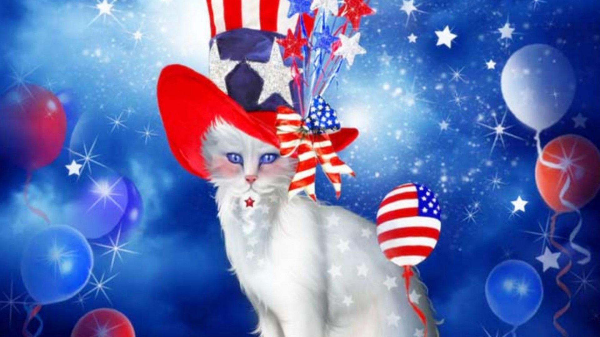 Patriotic Cat Wallpapers - Top Free Patriotic Cat Backgrounds ...