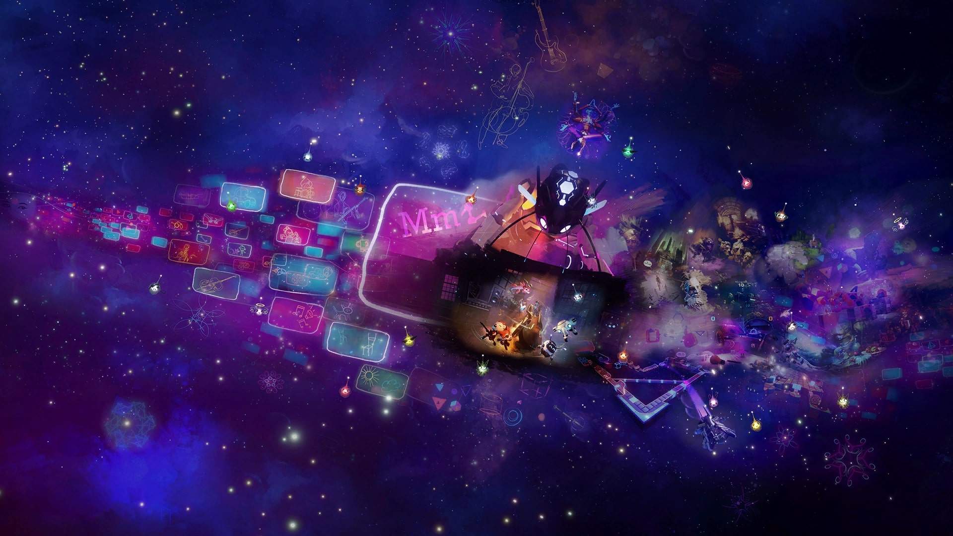 Galaxy PS4 Wallpapers - Top Free Galaxy PS4 Backgrounds - WallpaperAccess