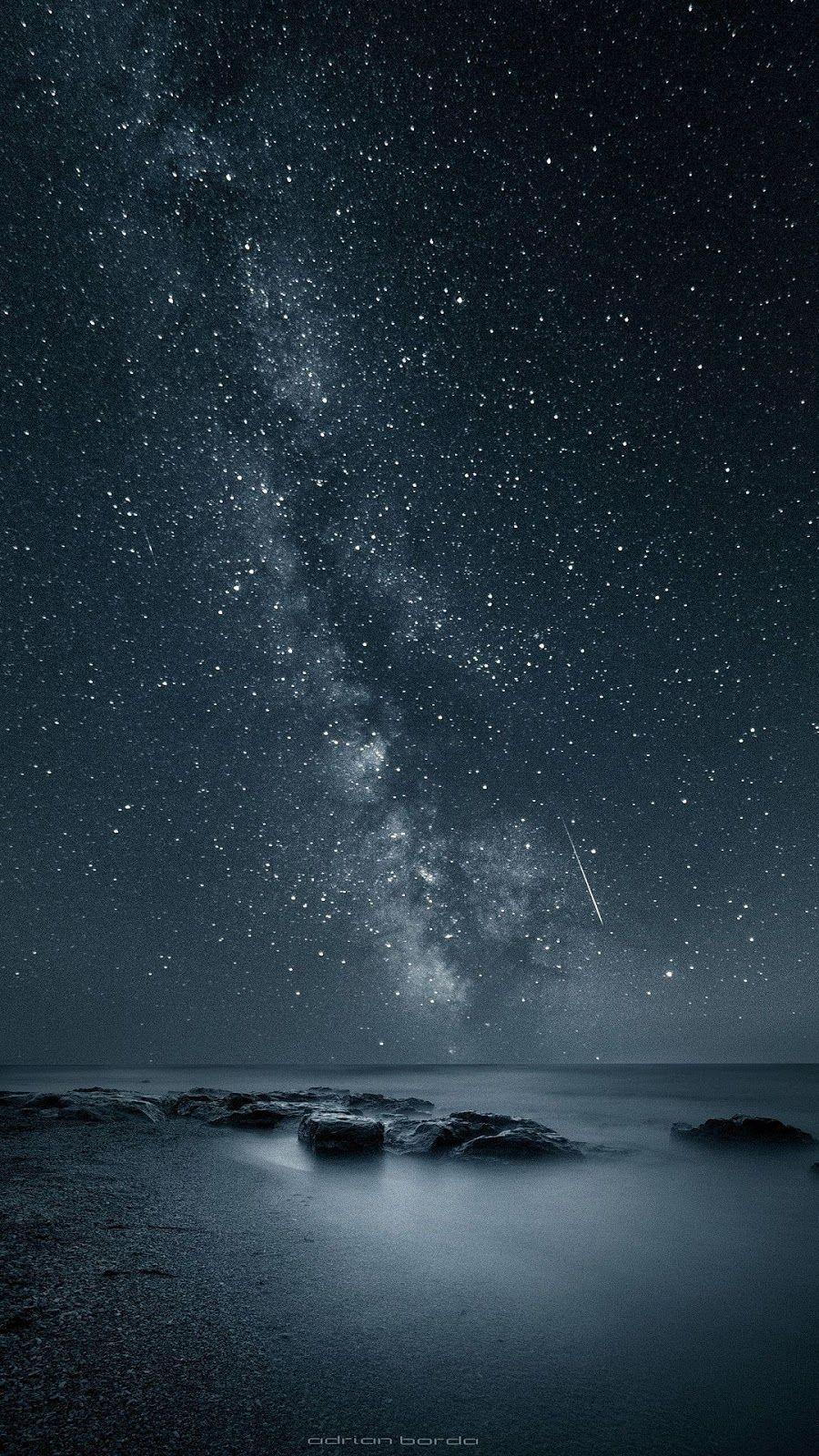 Starry Night Phone Wallpapers - Top Free Starry Night Phone Backgrounds ...