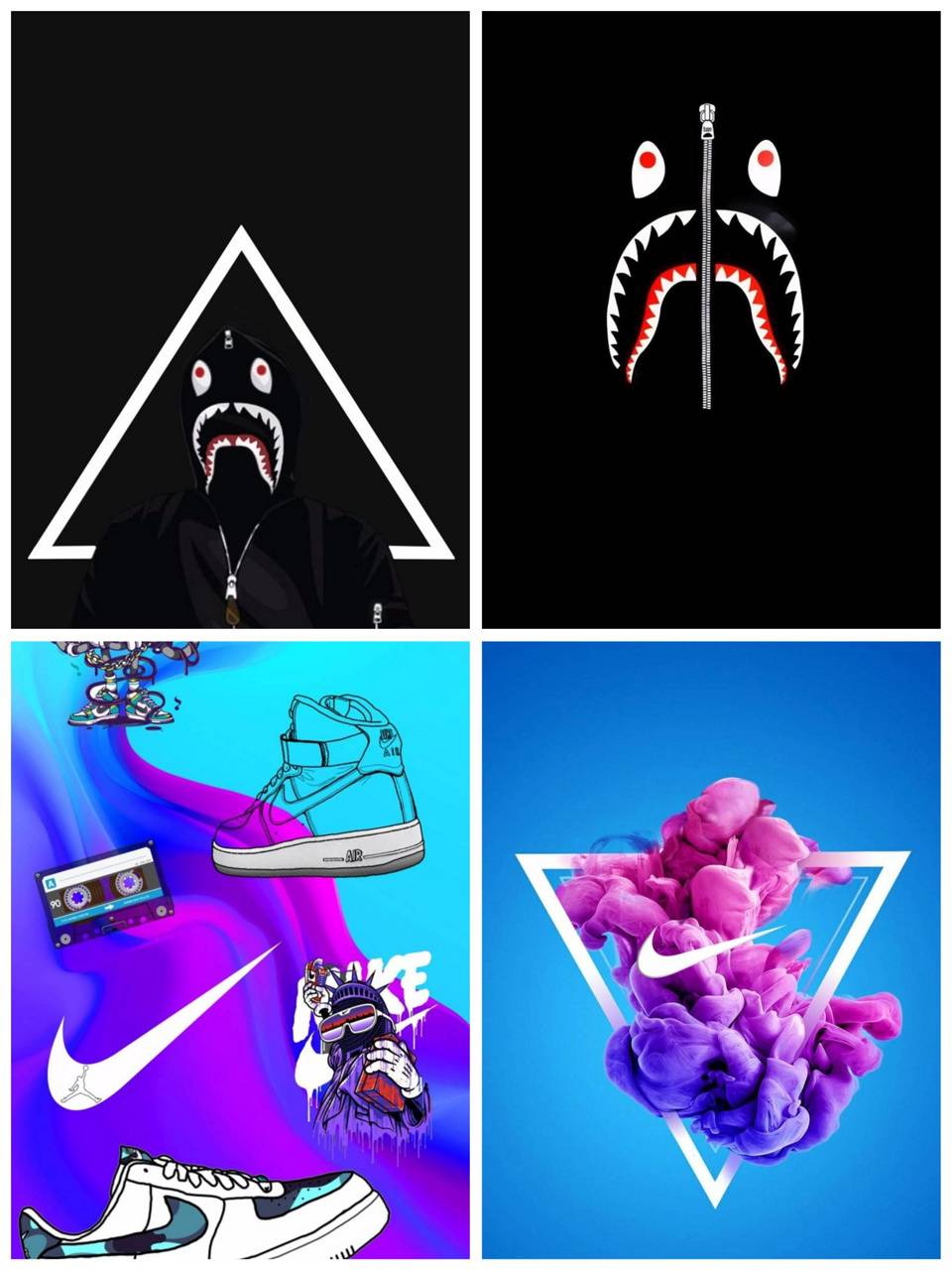 Nike BAPE Wallpapers - Top Free Nike BAPE Backgrounds - WallpaperAccess