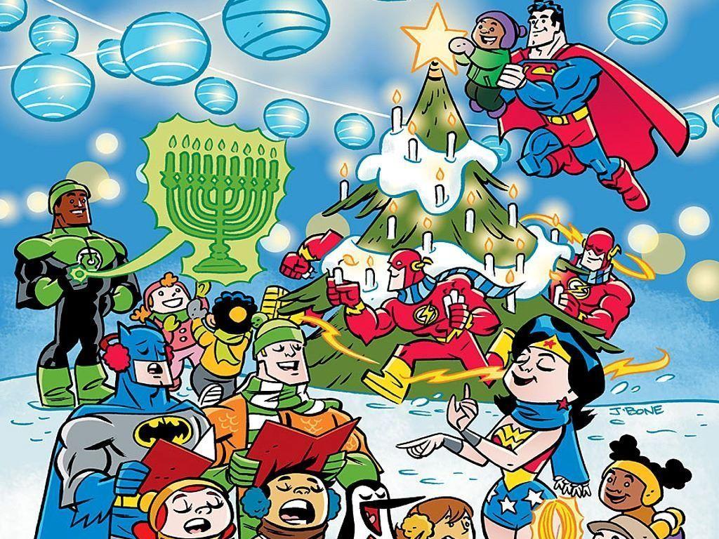 DC Comics Christmas Wallpapers - Top Free DC Comics Christmas ...