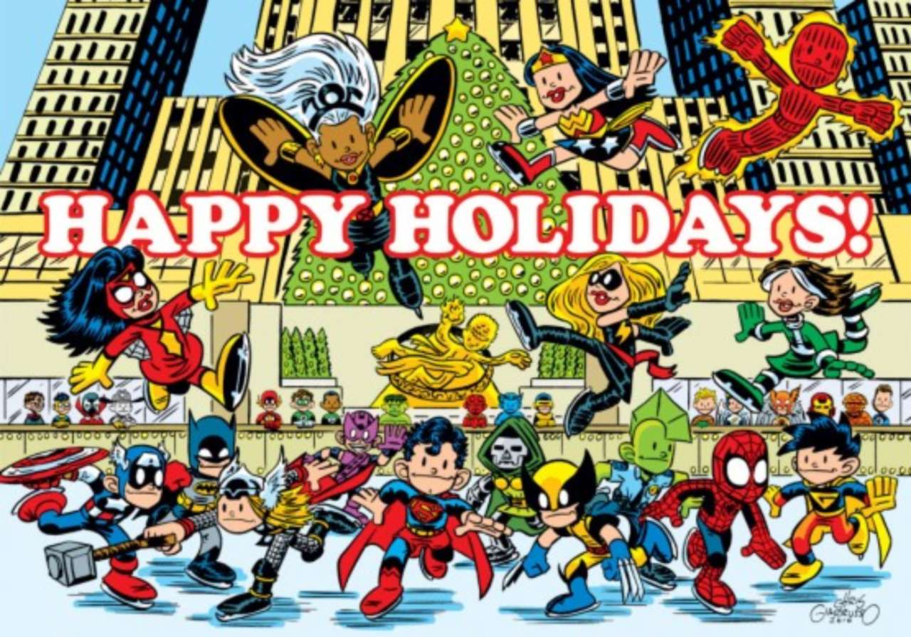 DC Comics Christmas Wallpapers - Top Free DC Comics Christmas ...