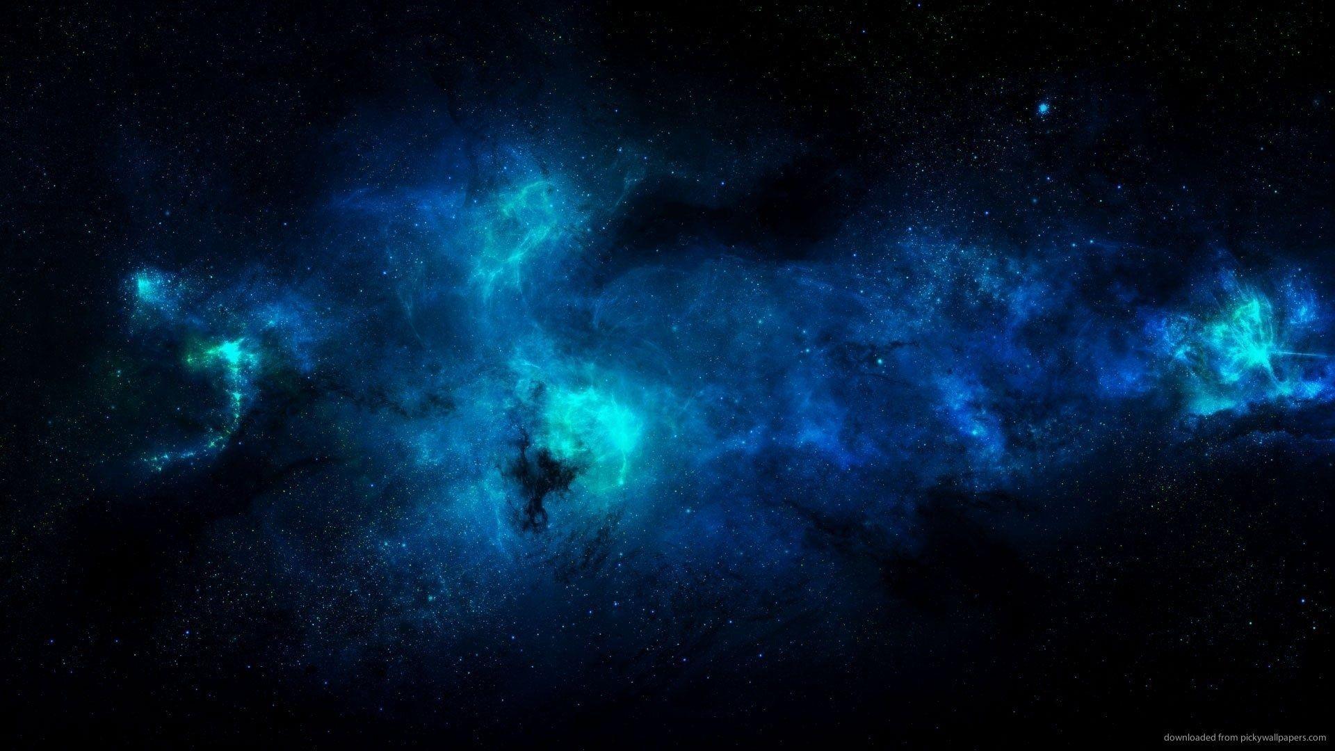 Blue Space Desktop Wallpapers - Top Free Blue Space Desktop Backgrounds ...