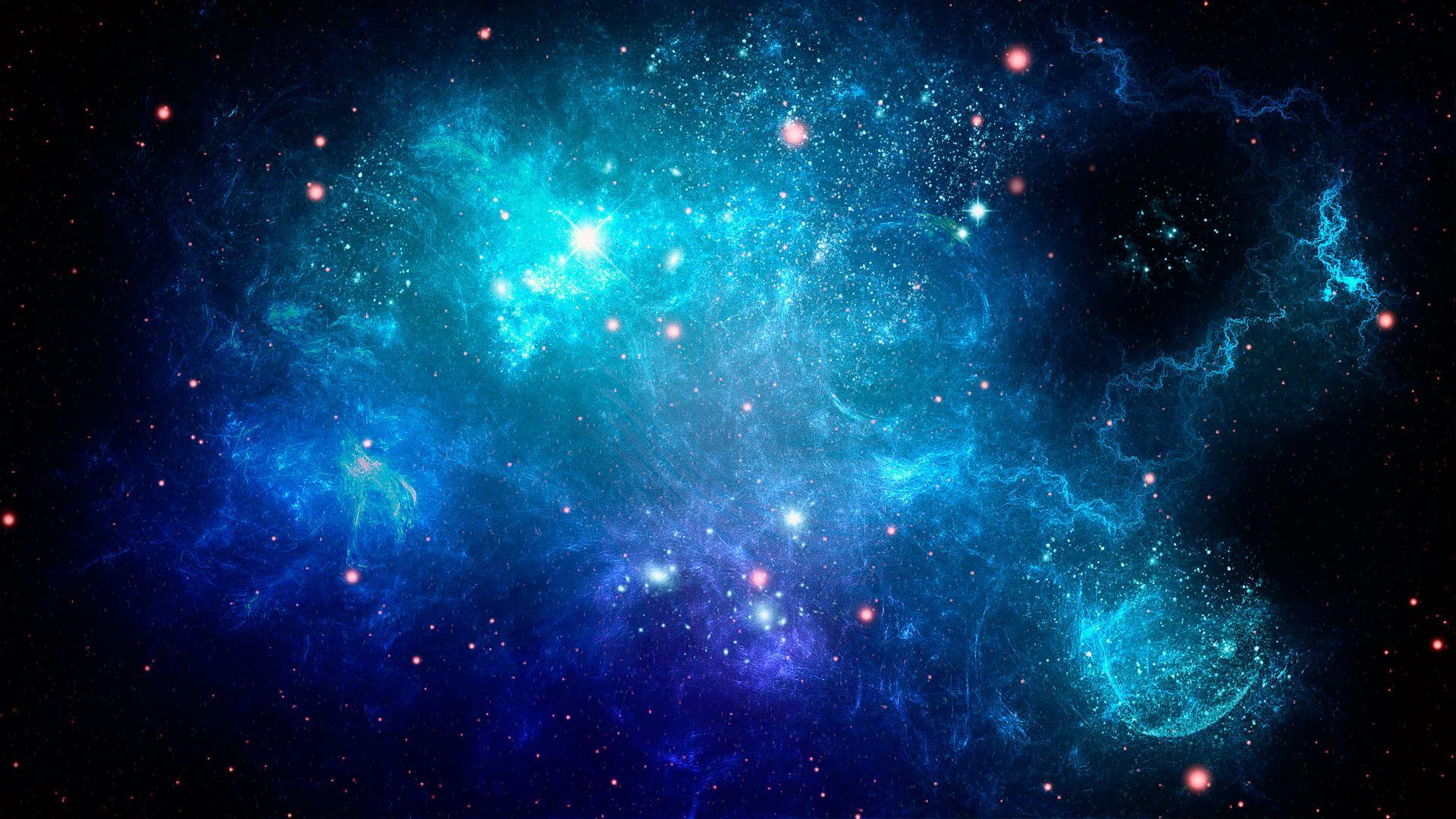 Blue Space Desktop Wallpapers - Top Free Blue Space Desktop Backgrounds ...