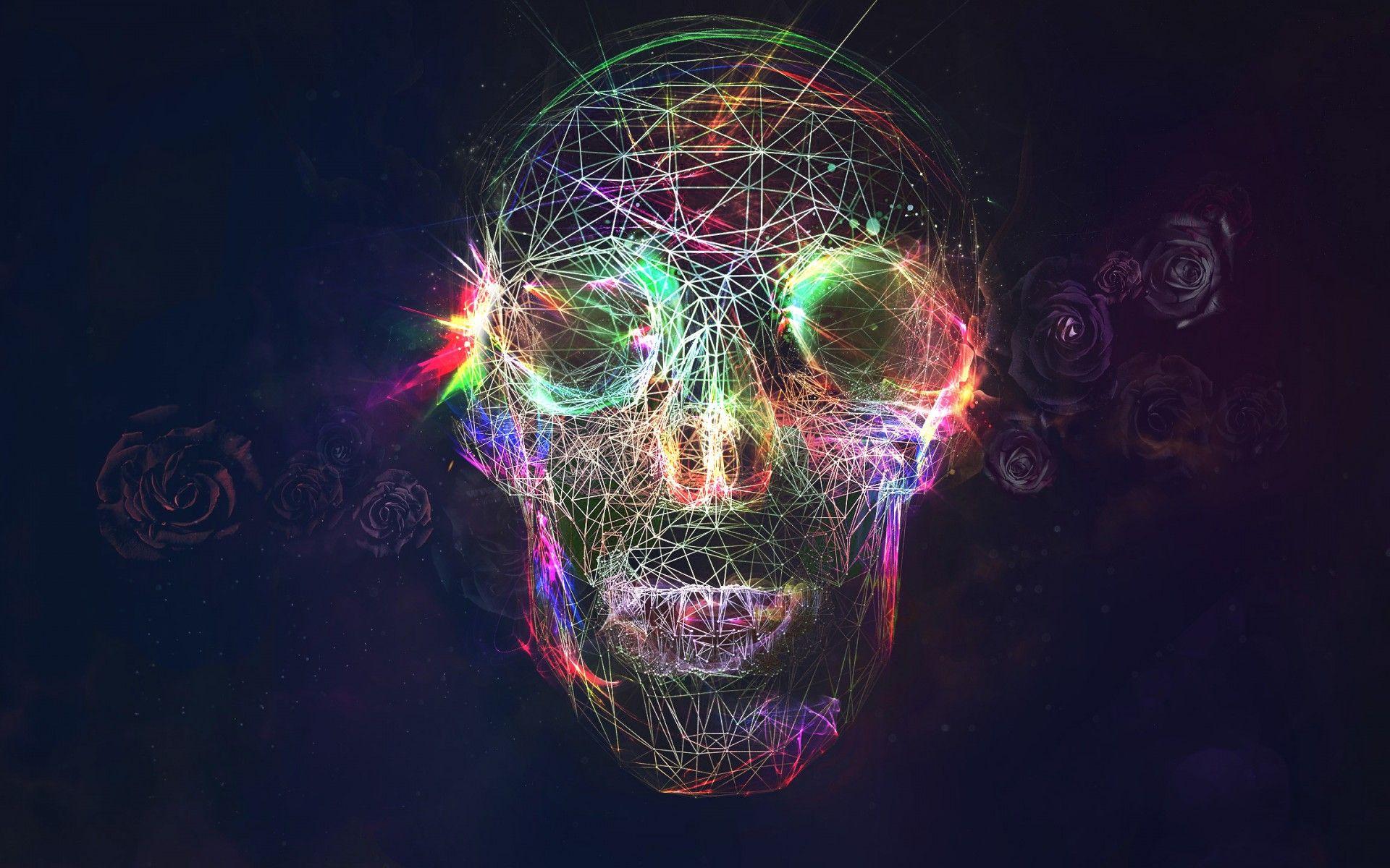 Trippy Skull Wallpapers - Top Free Trippy Skull Backgrounds ...