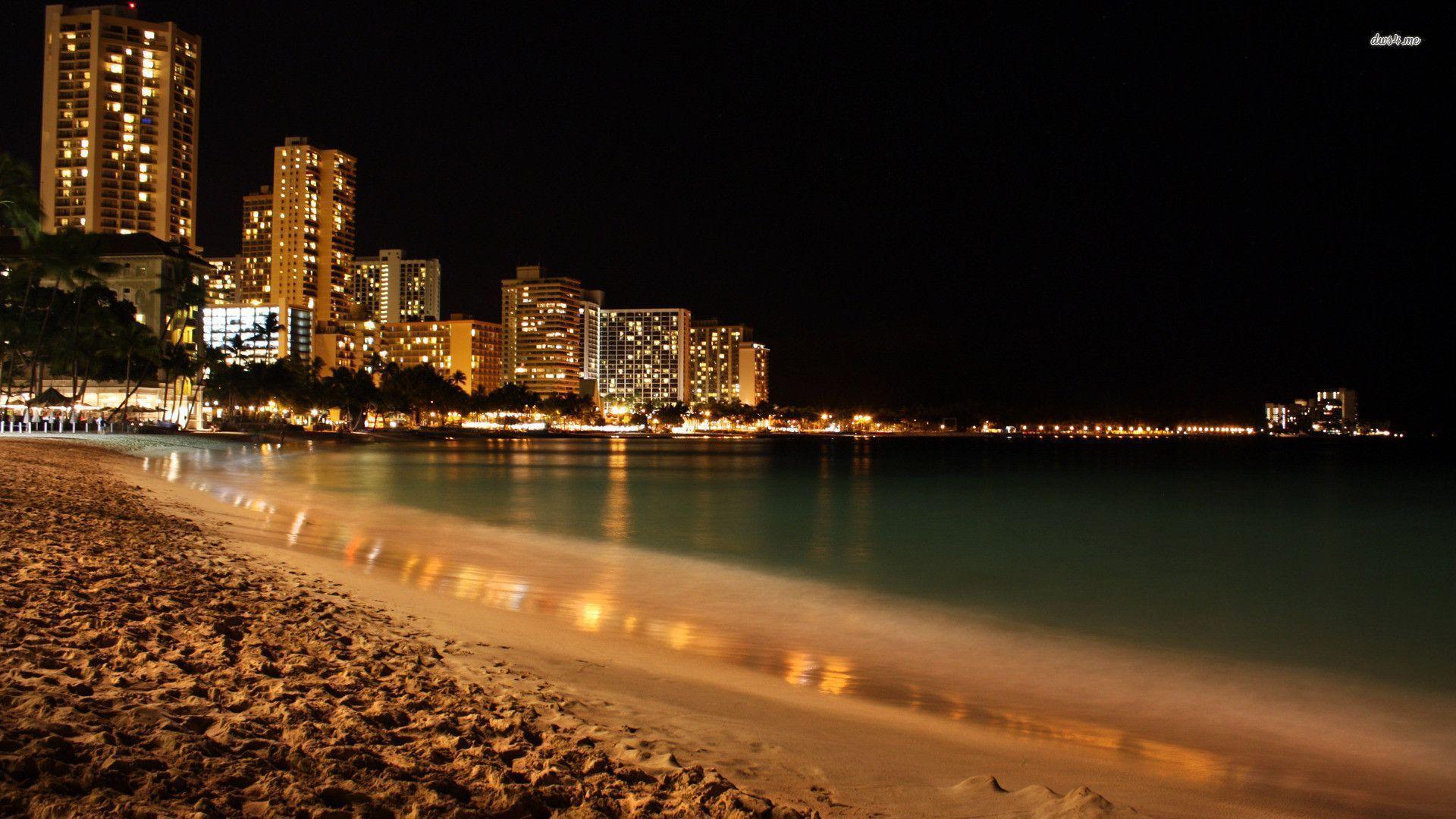 Night Time Beach Wallpapers - Top Free Night Time Beach Backgrounds ...