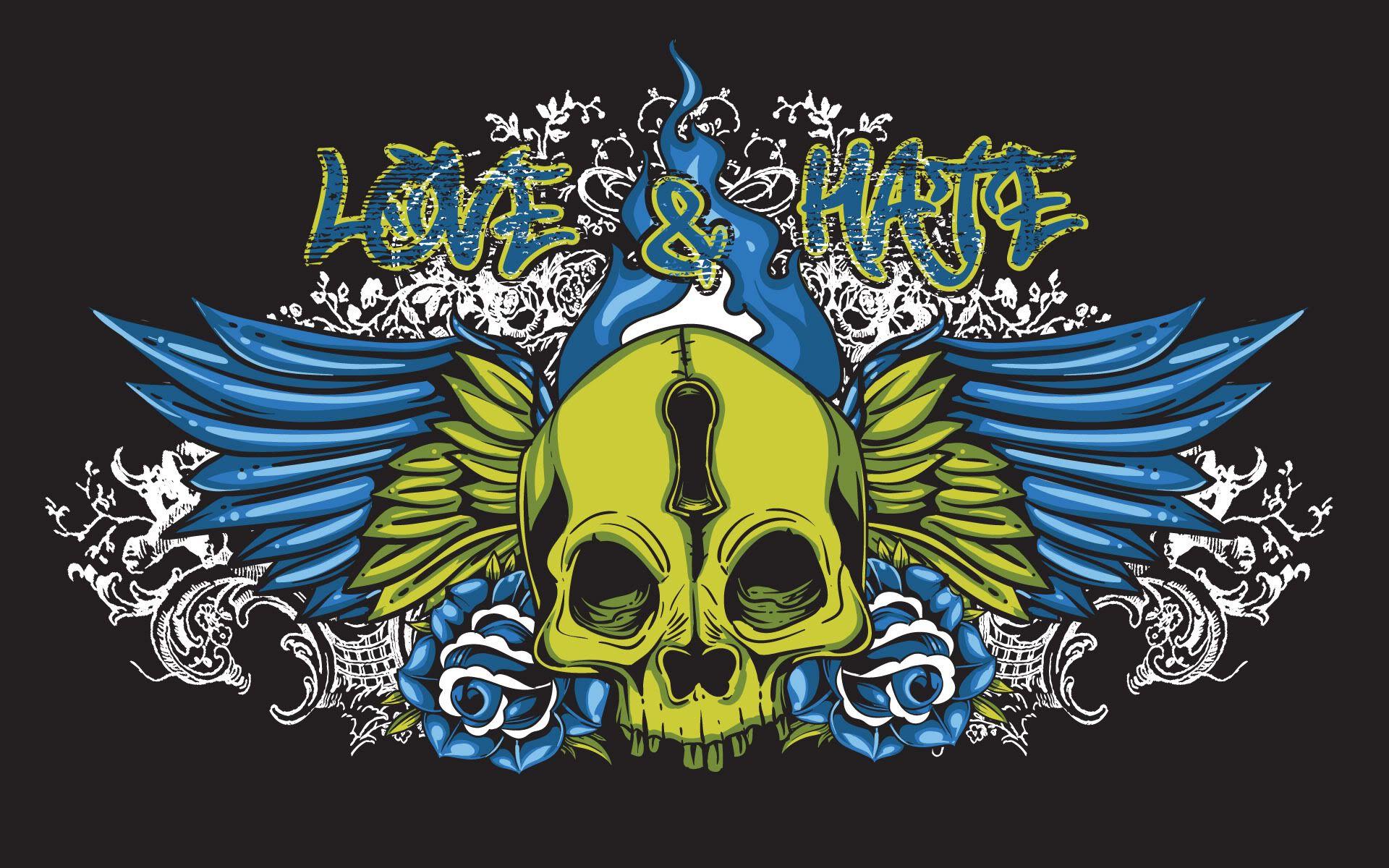 Trippy Skull Wallpapers - Top Free Trippy Skull Backgrounds ...