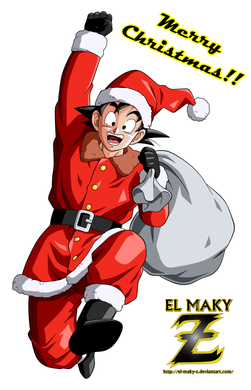 Dragon Ball Z Christmas Wallpapers - Top Free Dragon Ball Z Christmas ...
