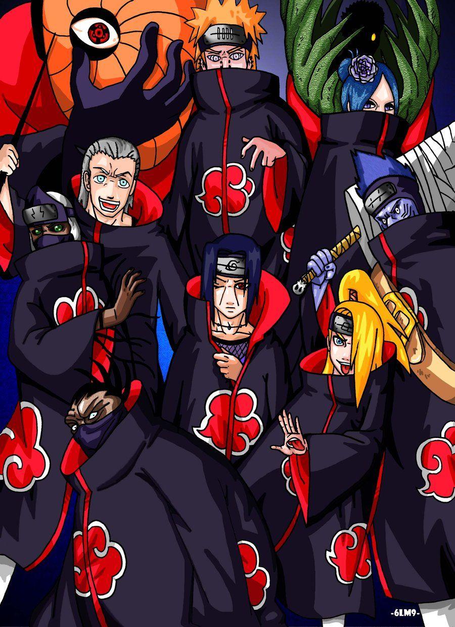 Akatsuki Members Wallpapers - Top Free Akatsuki Members Backgrounds ...