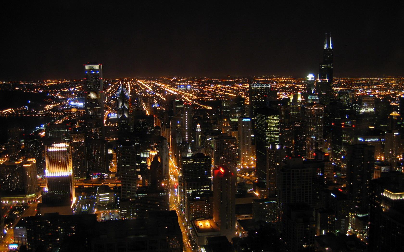 City Night Lights Wallpapers - Top Free City Night Lights Backgrounds ...