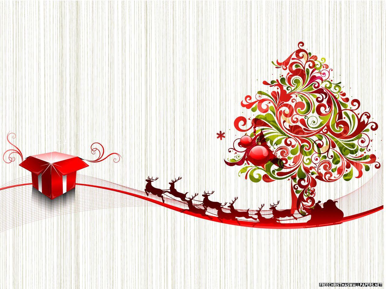Christmas Abstract Art Wallpapers - Top Free Christmas Abstract Art ...