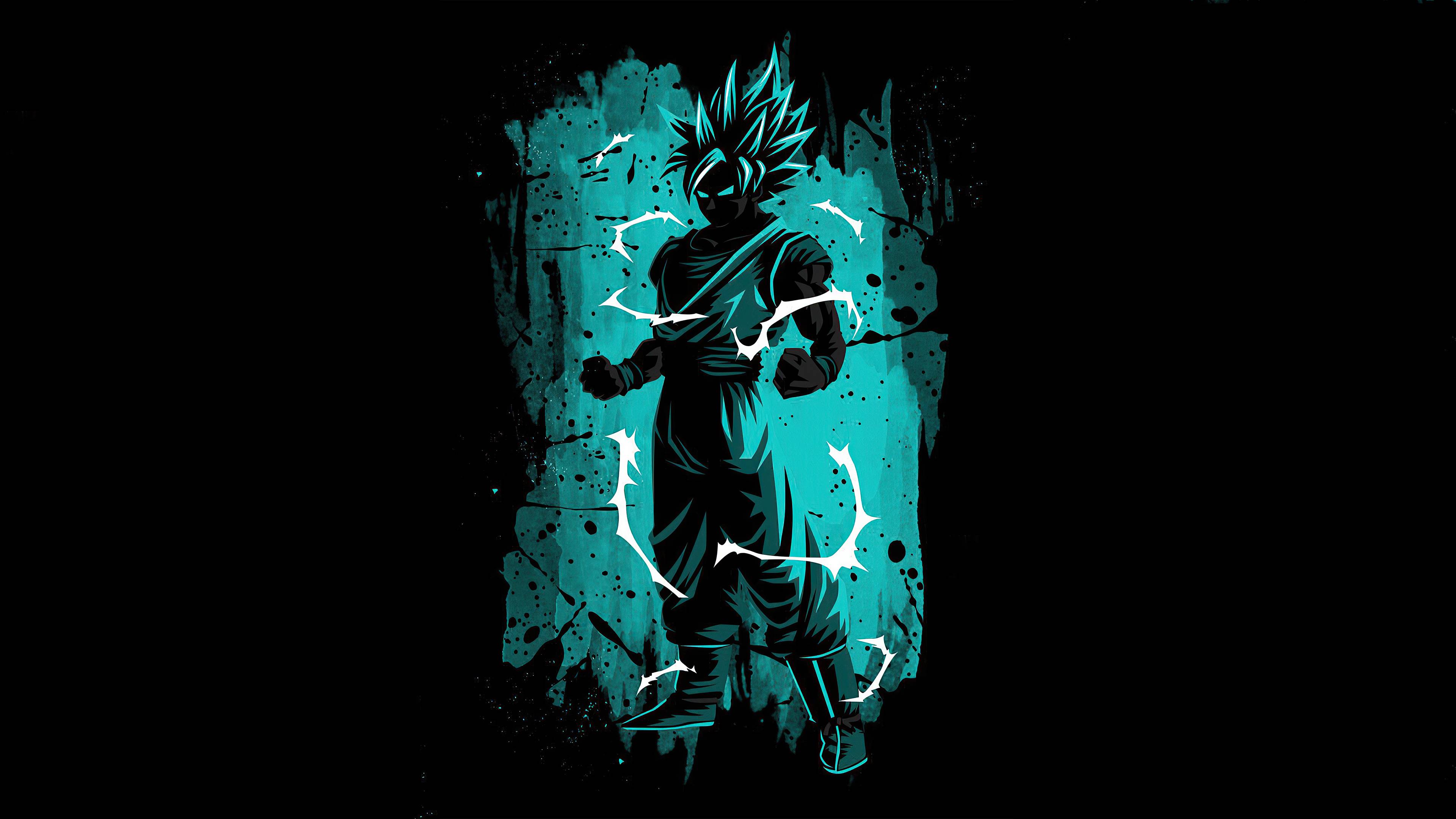 Minimalist Goku Wallpapers - Top Free Minimalist Goku Backgrounds ...