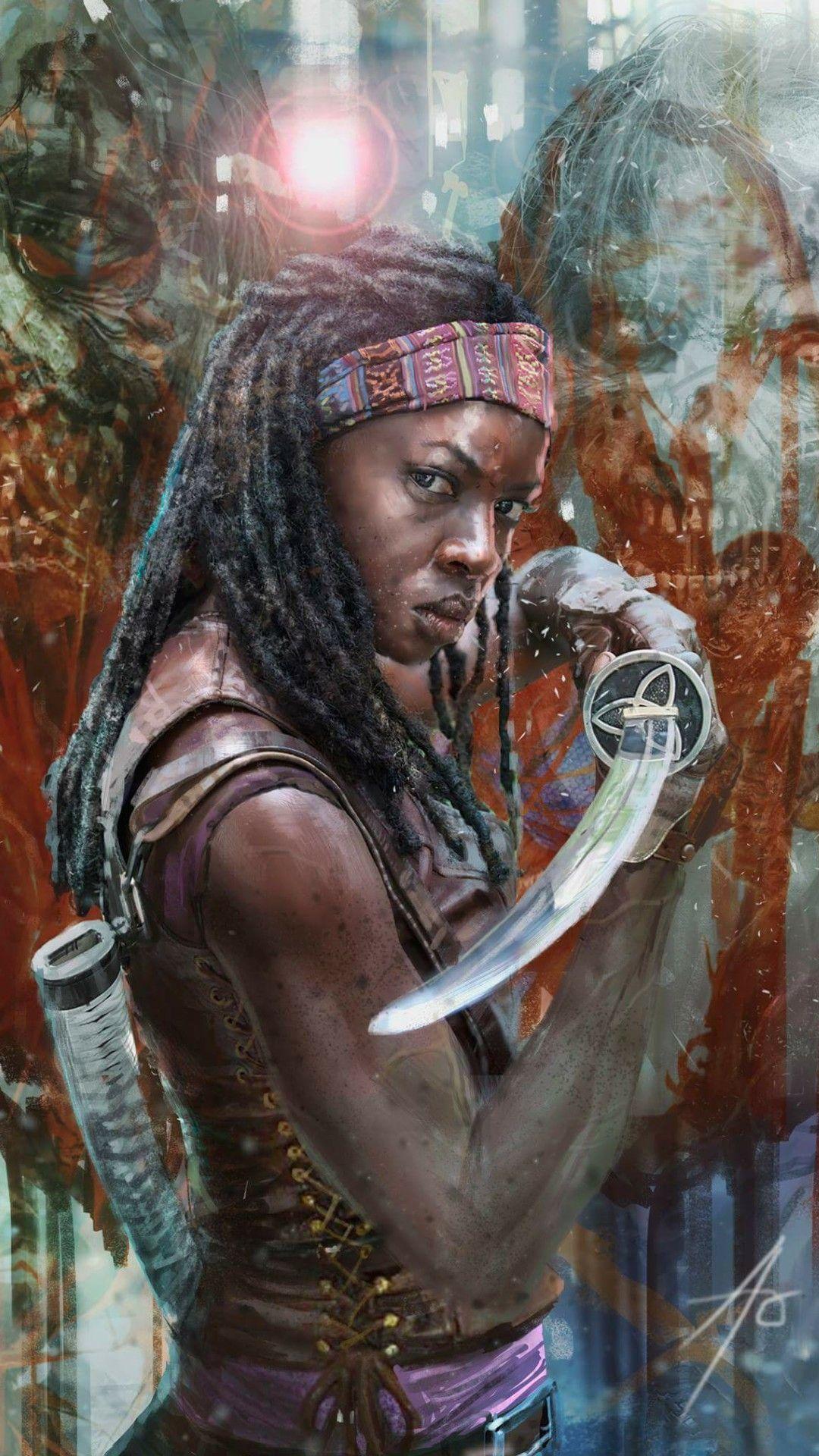 The Walking Dead Michonne Wallpapers - Top Free The Walking Dead ...