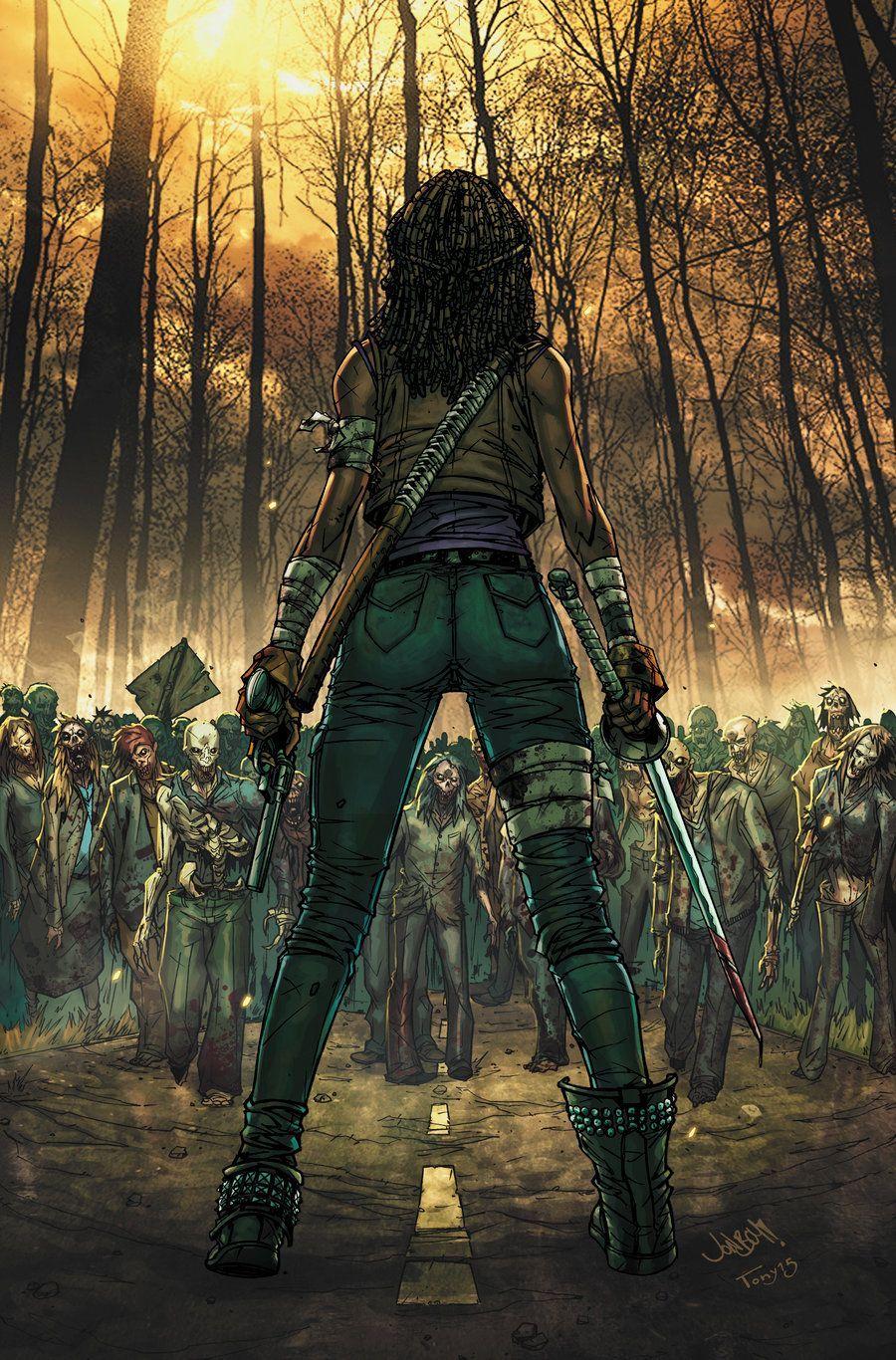 The Walking Dead Michonne Wallpapers - Top Free The Walking Dead ...