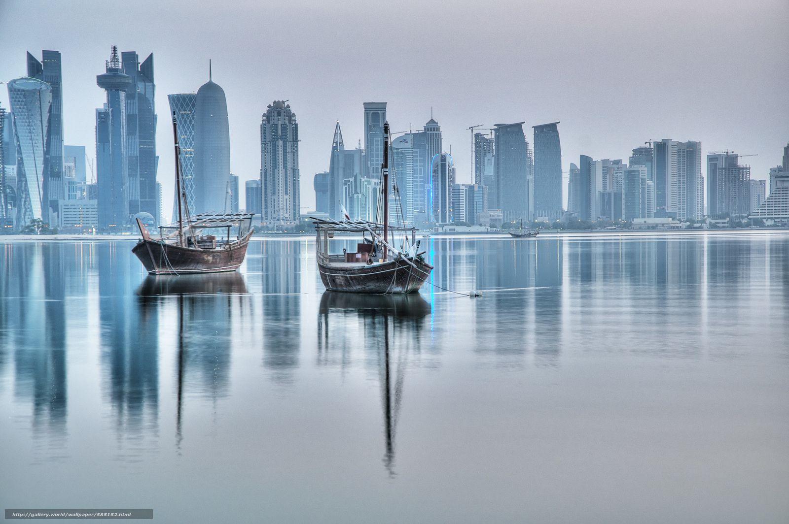 Doha Skyline Wallpapers - Top Free Doha Skyline Backgrounds ...