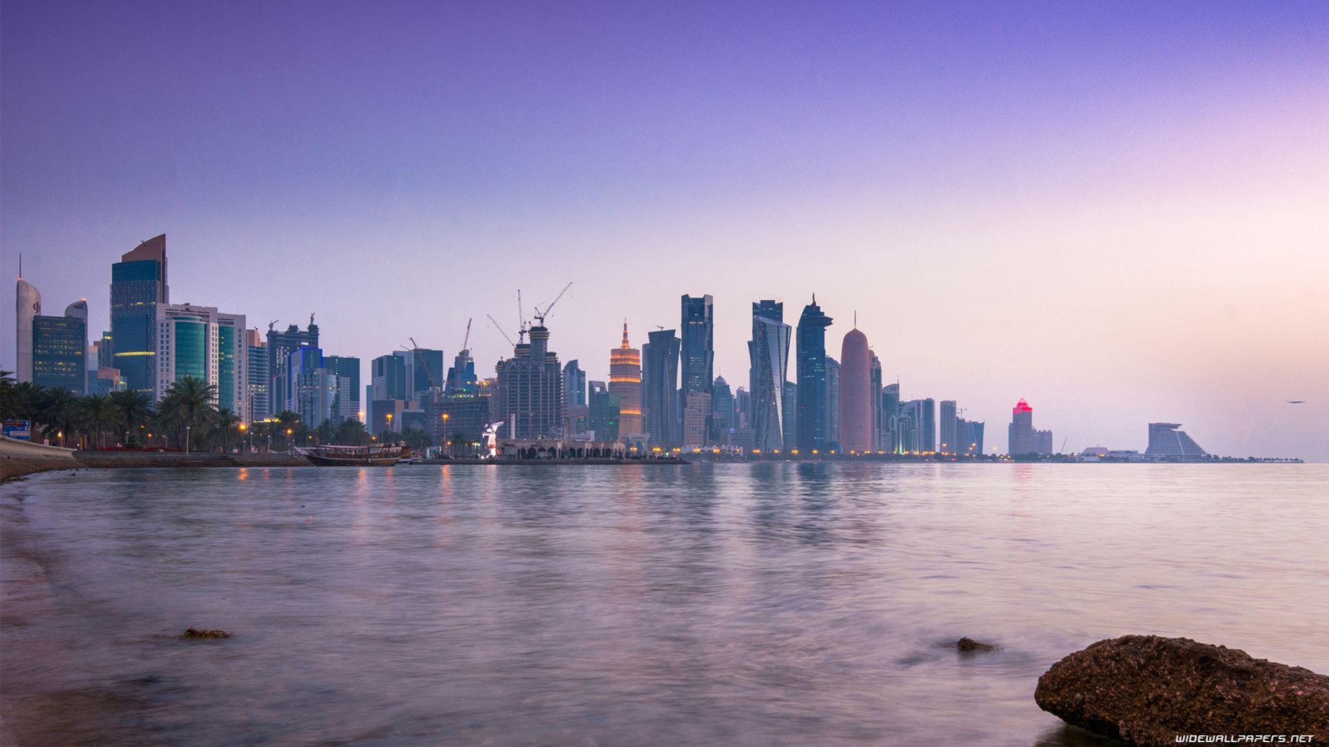 Doha Skyline Wallpapers - Top Free Doha Skyline Backgrounds ...