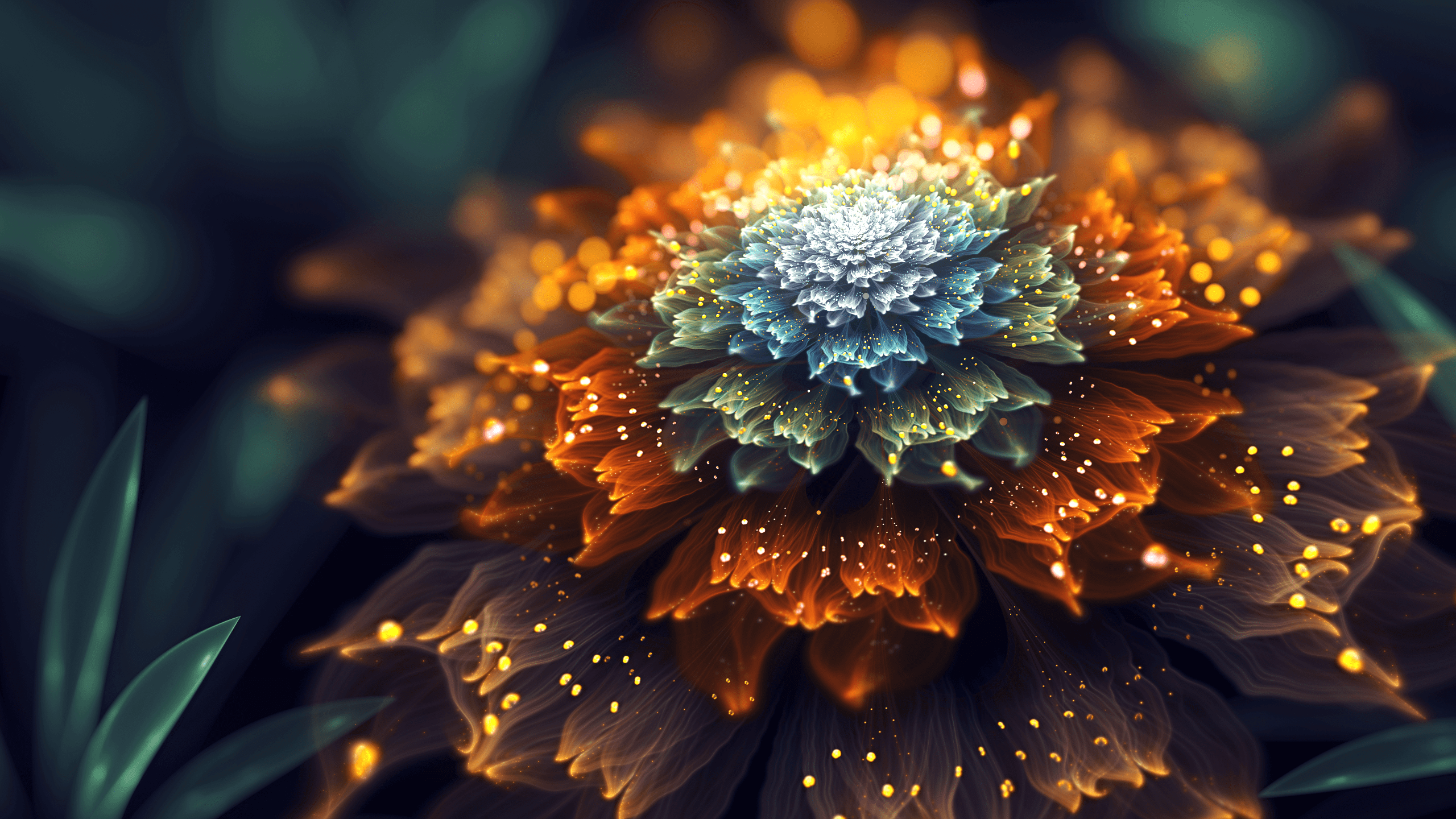 Fractal Flower Wallpapers - Top Free Fractal Flower Backgrounds ...