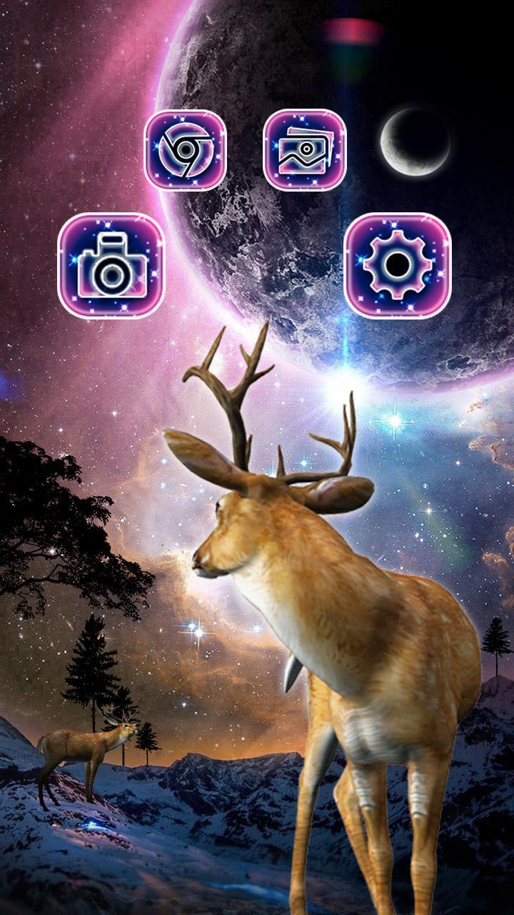 Galaxy Deer Wallpapers - Top Free Galaxy Deer Backgrounds - WallpaperAccess