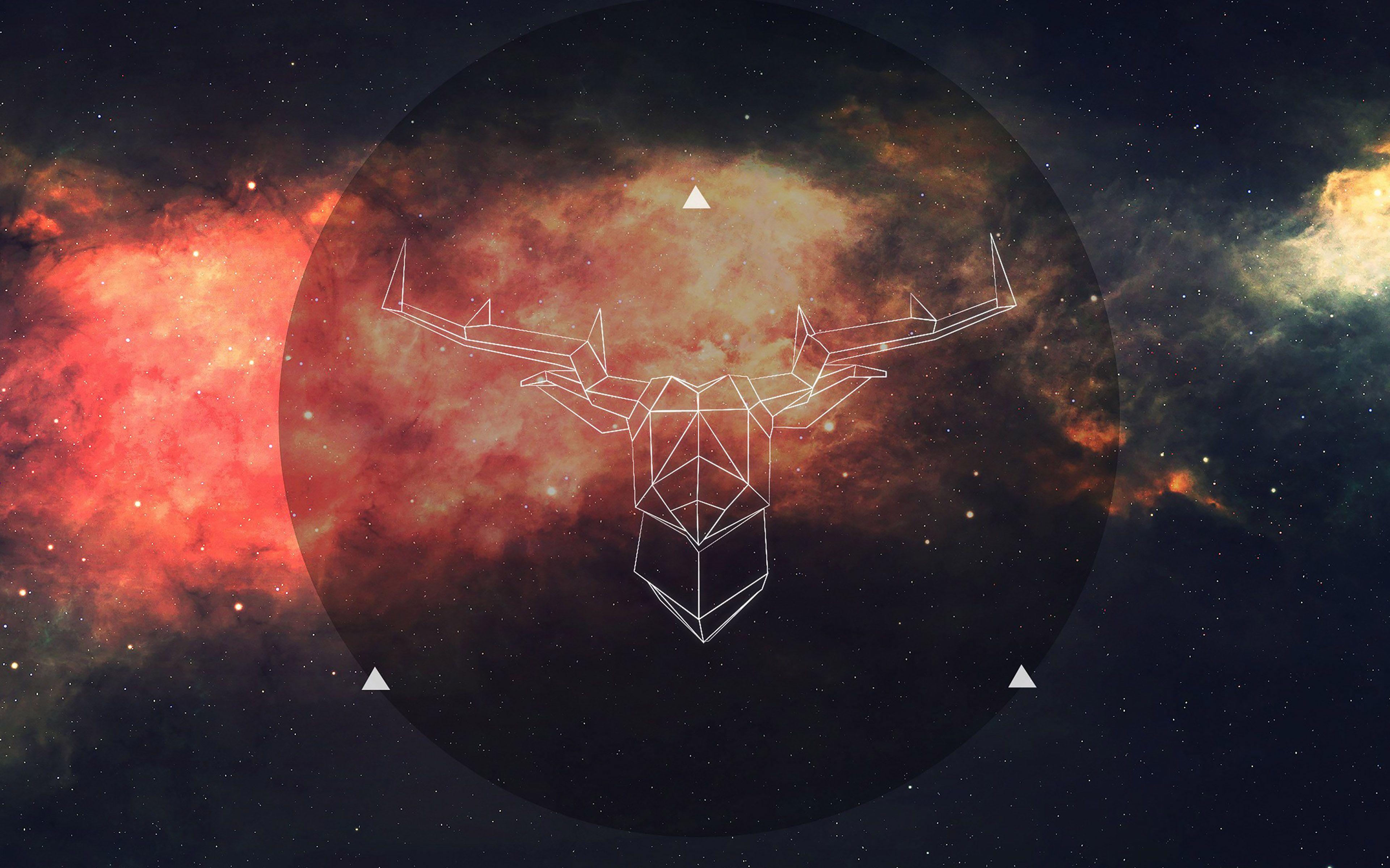 Galaxy Deer Wallpapers - Top Free Galaxy Deer Backgrounds - WallpaperAccess