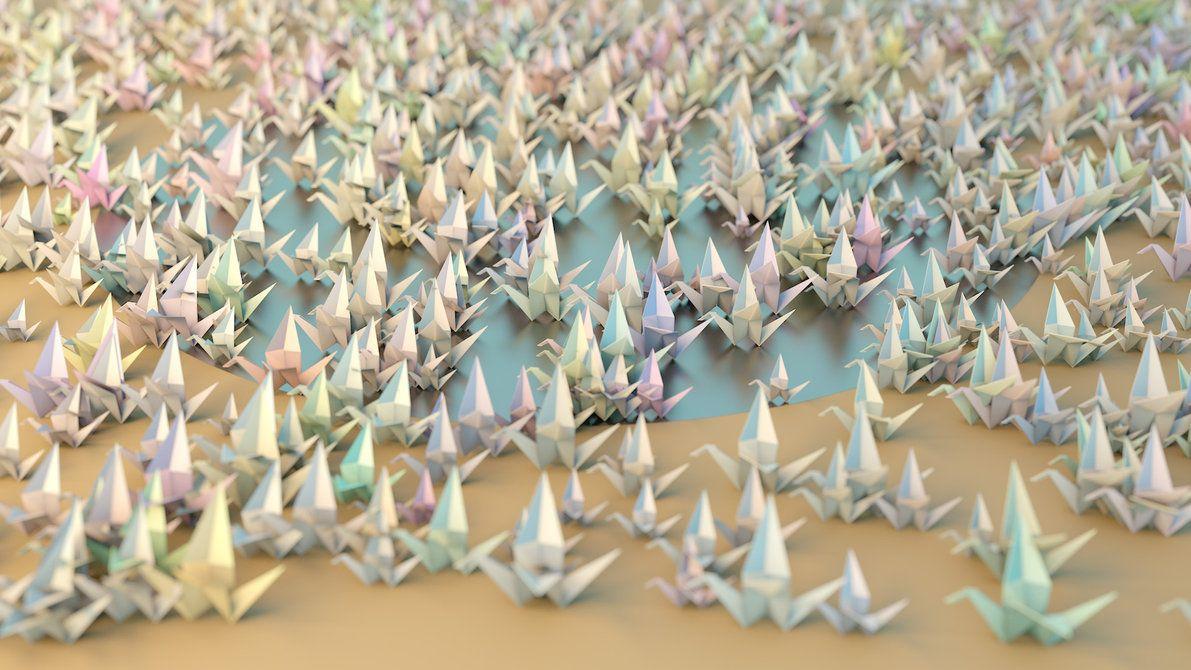 Origami Crane Wallpapers - Top Free Origami Crane Backgrounds ...