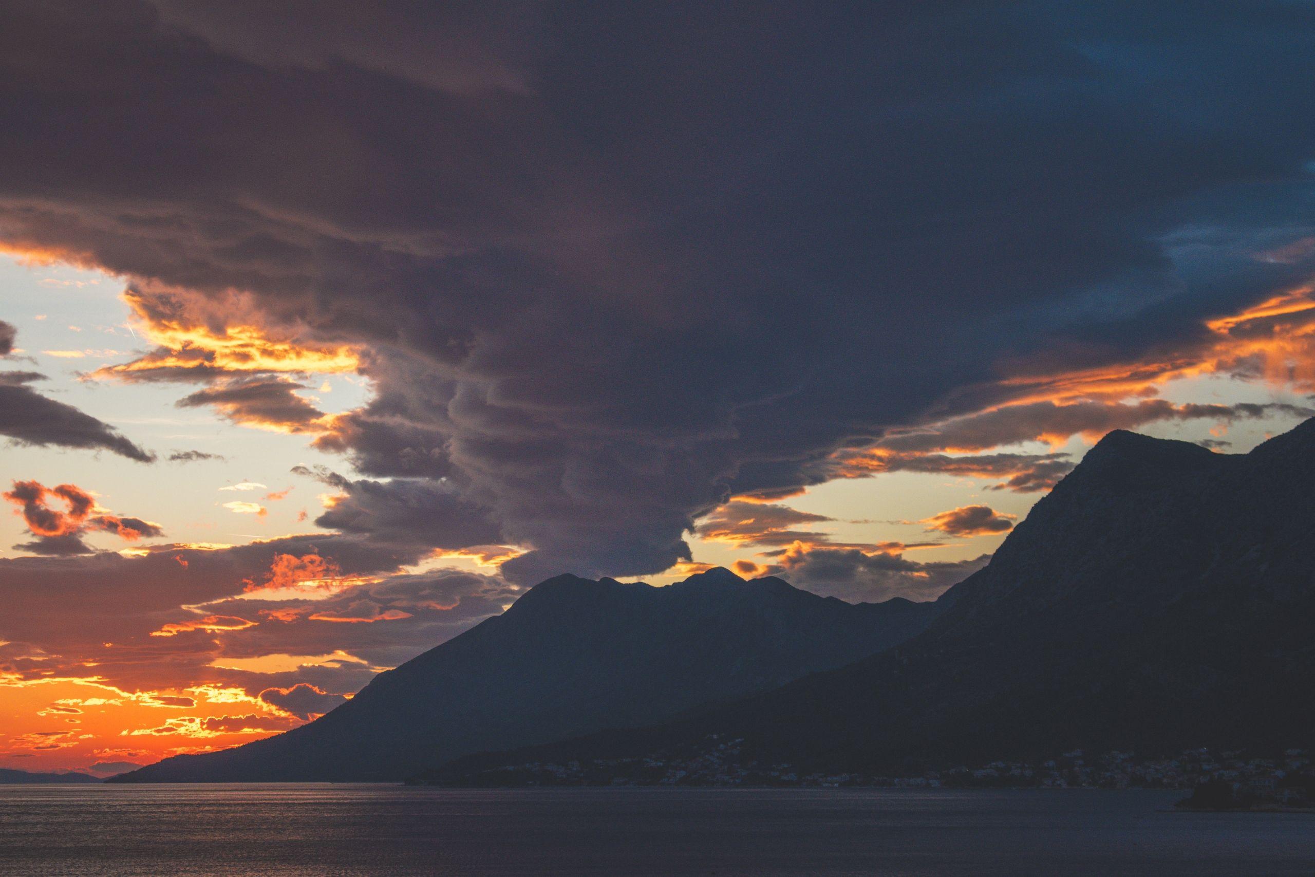 Mountain Sunset Laptop Wallpapers - Top Free Mountain Sunset Laptop ...