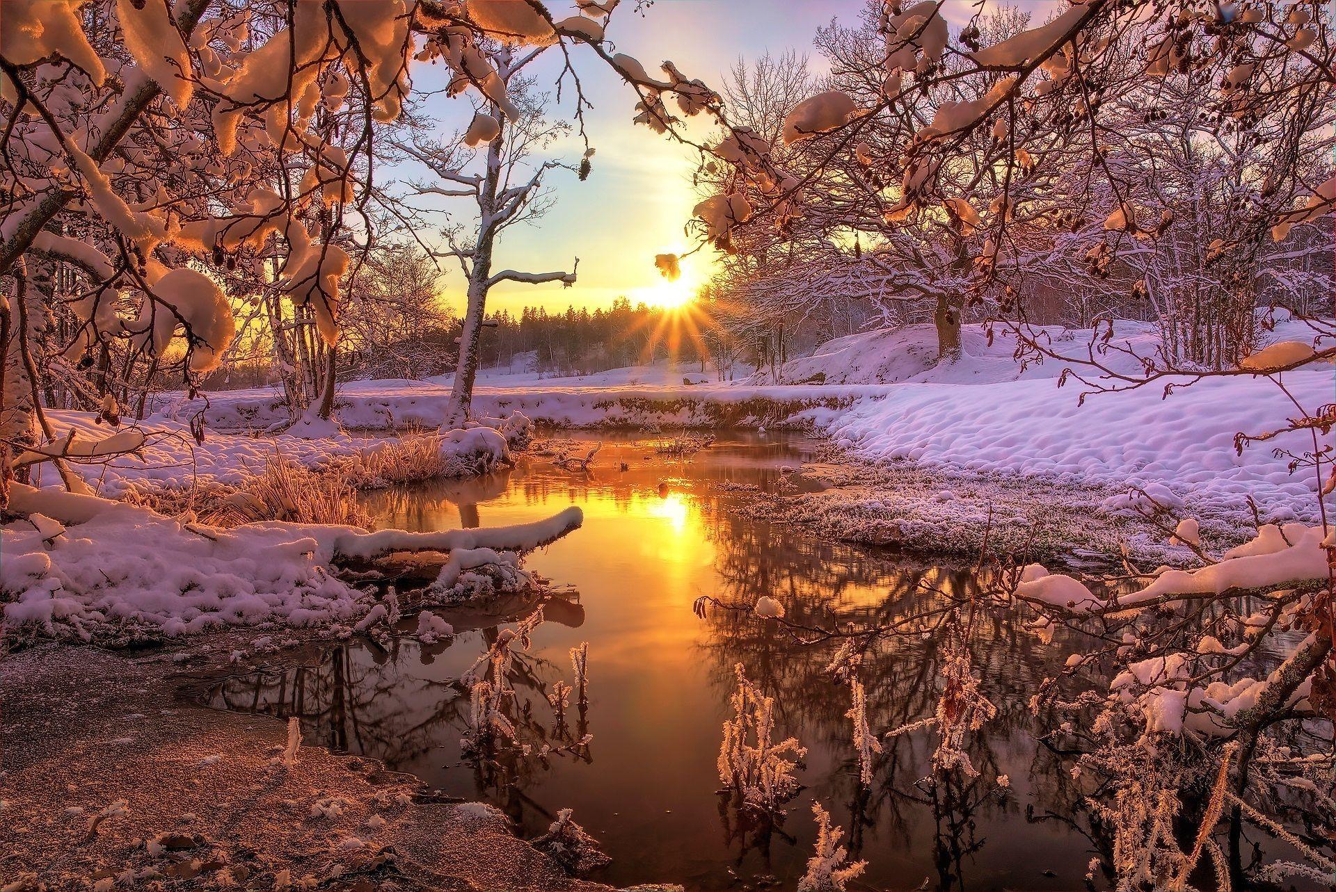 Winter Sunshine Wallpapers - Top Free Winter Sunshine Backgrounds ...