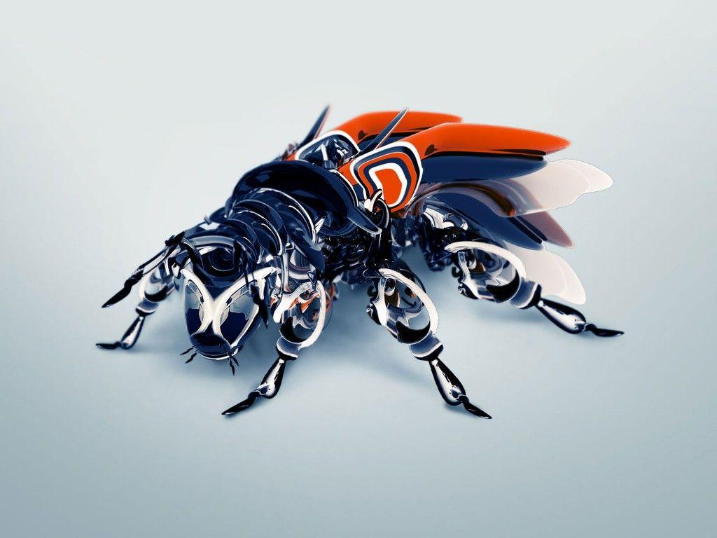 3D Blue Robot Wallpapers - Top Free 3D Blue Robot Backgrounds ...