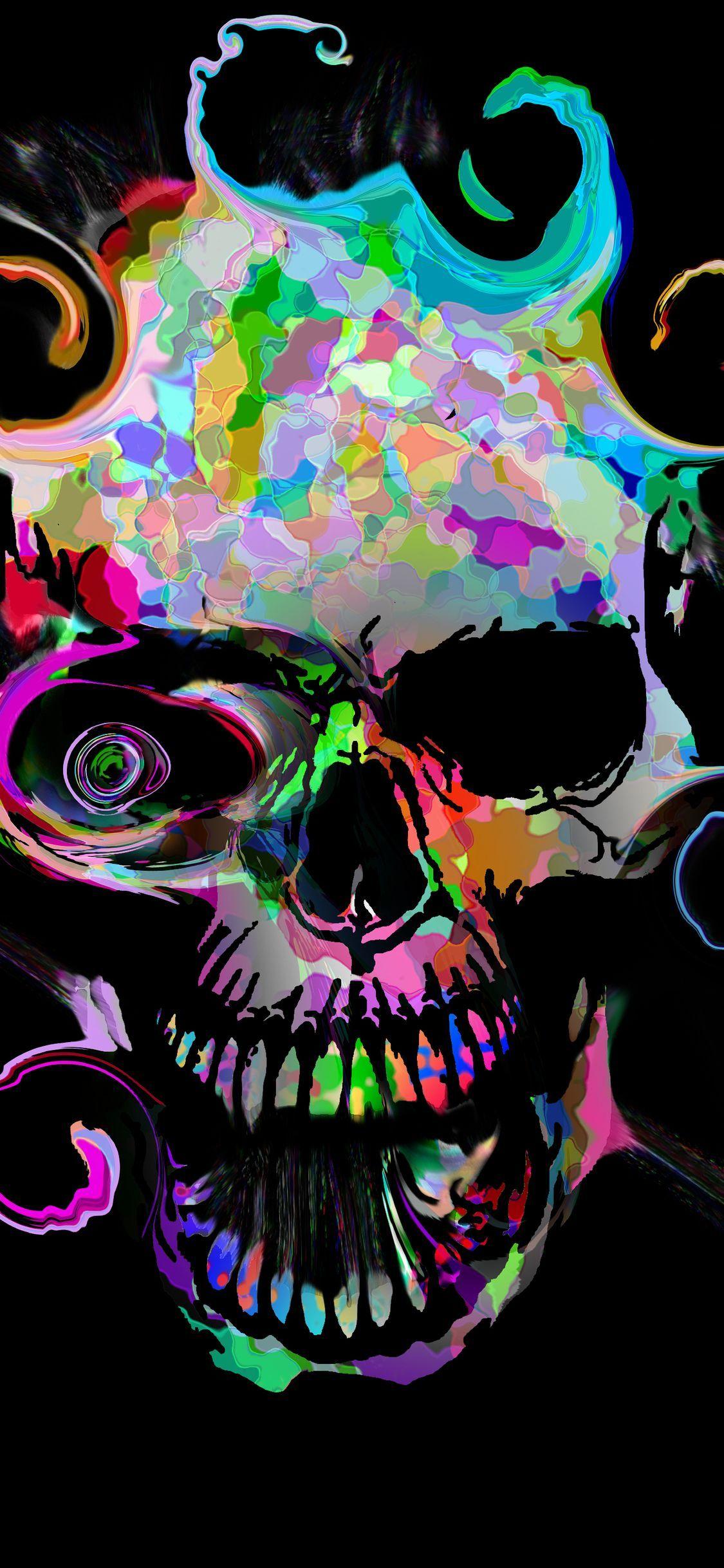 iPhone X Skull Wallpapers - Top Free iPhone X Skull Backgrounds ...