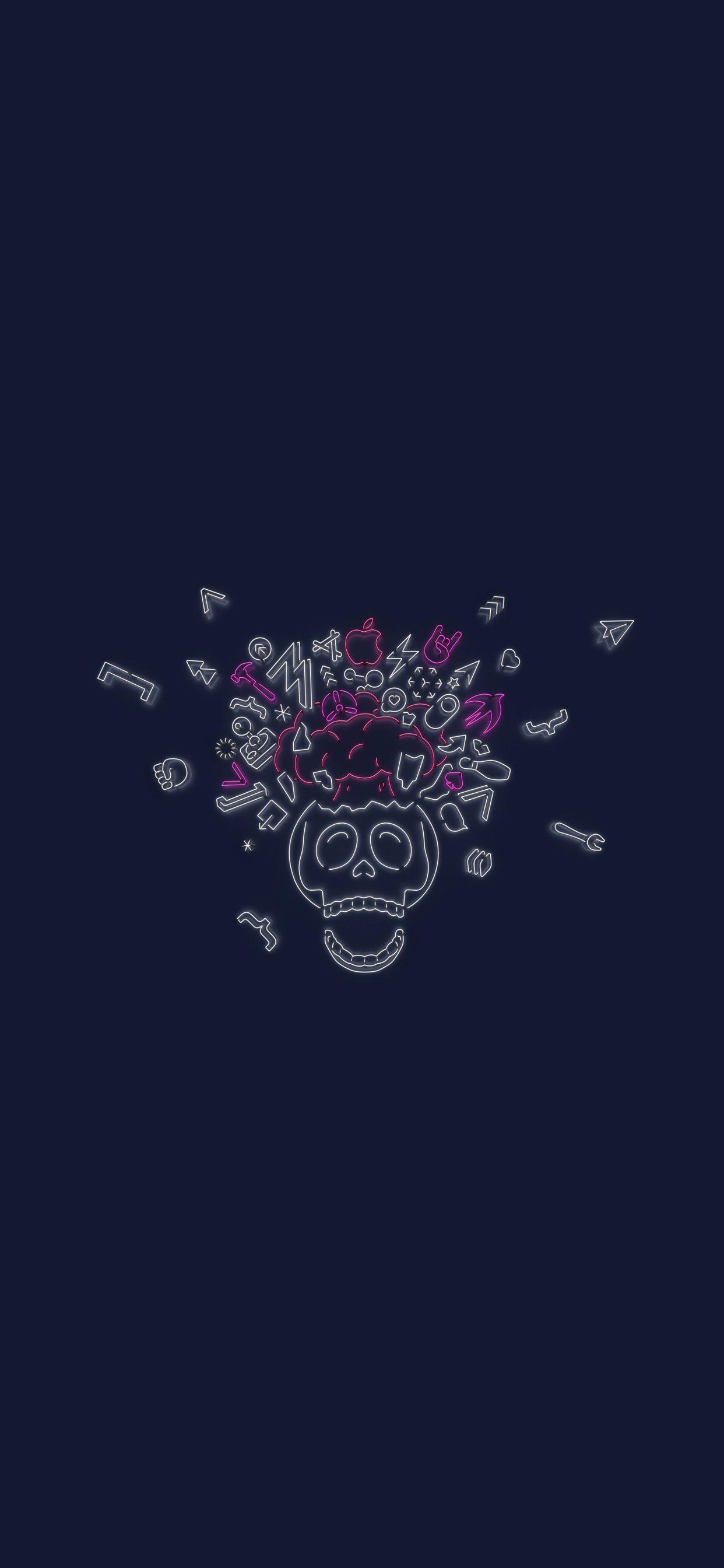 iPhone X Skull Wallpapers - Top Free iPhone X Skull Backgrounds ...