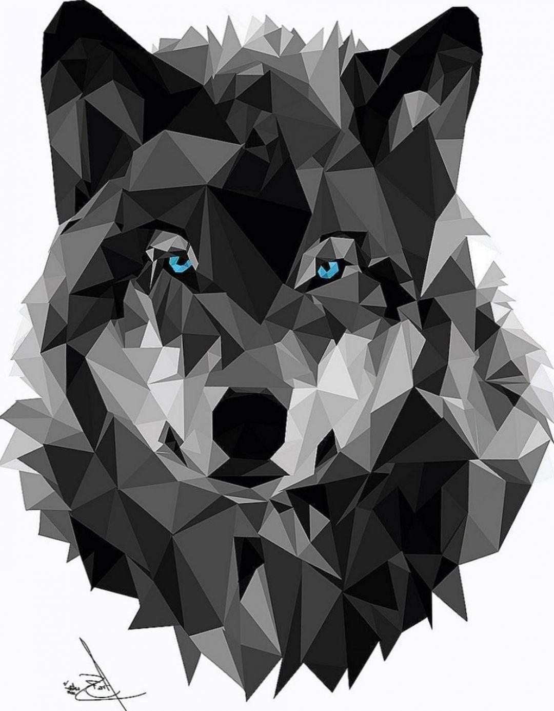 Wolf Art HD Wallpapers - Top Free Wolf Art HD Backgrounds - WallpaperAccess